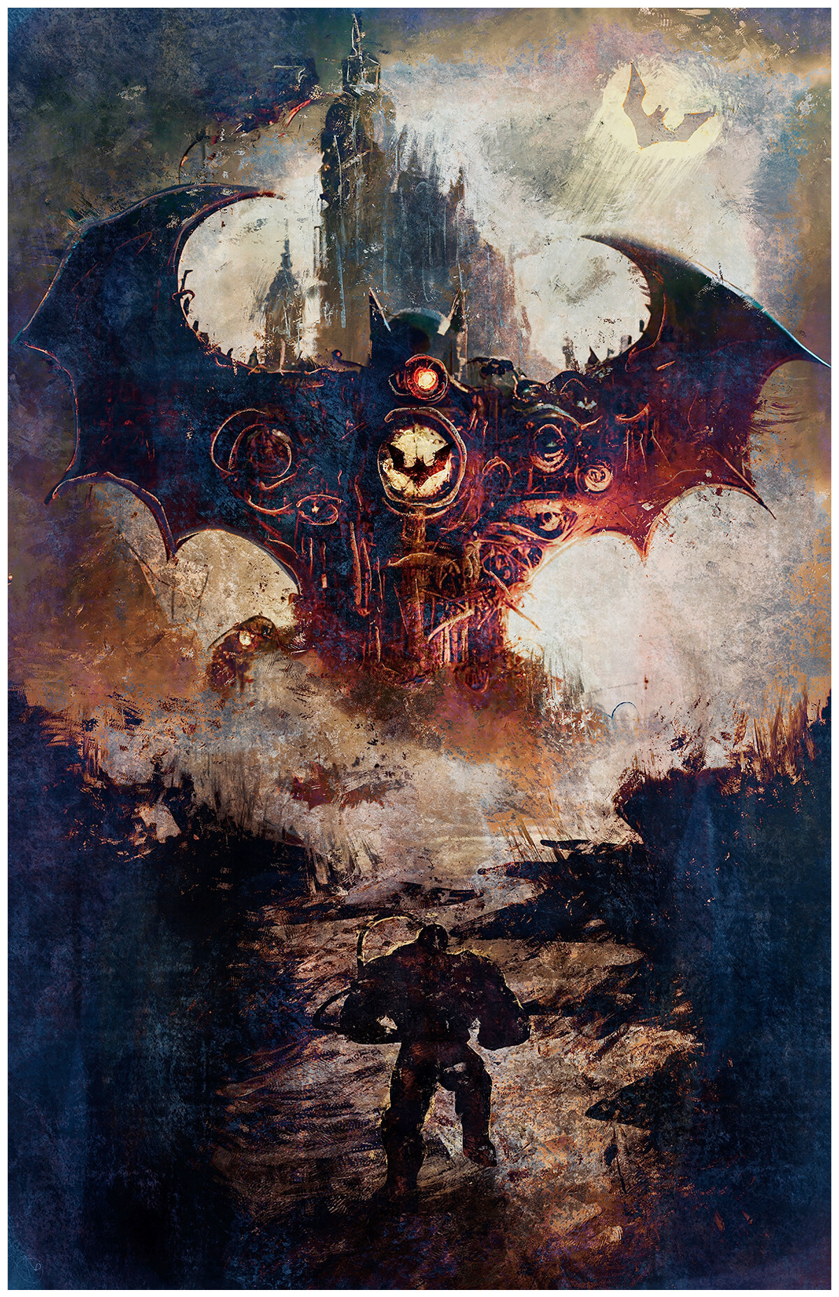 ArtStation - STEAM PUNK BATMAN BEYOND