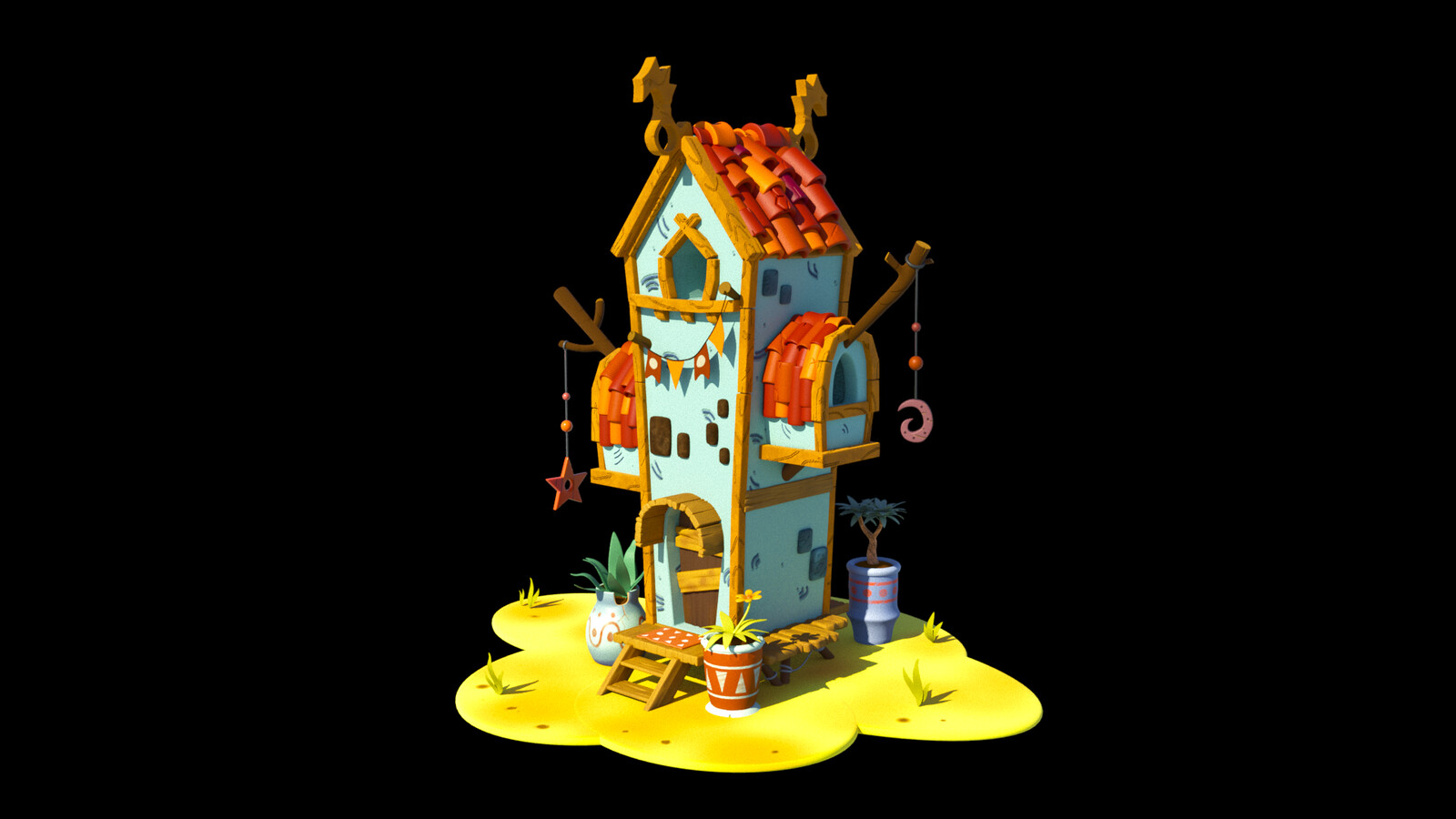 Carrie Soh Wai Mun - Stone shack model