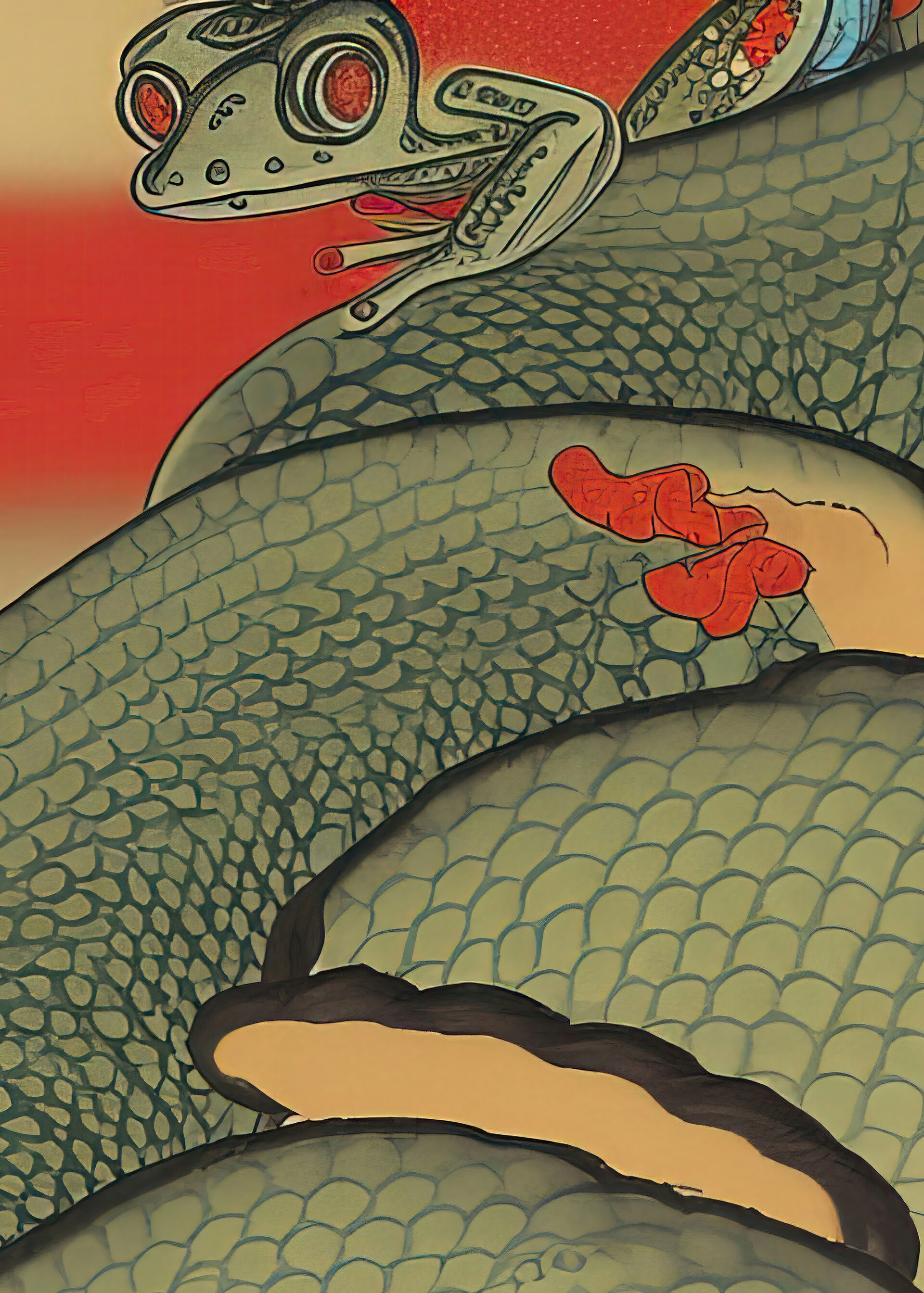 ArtStation - Yokai Frog