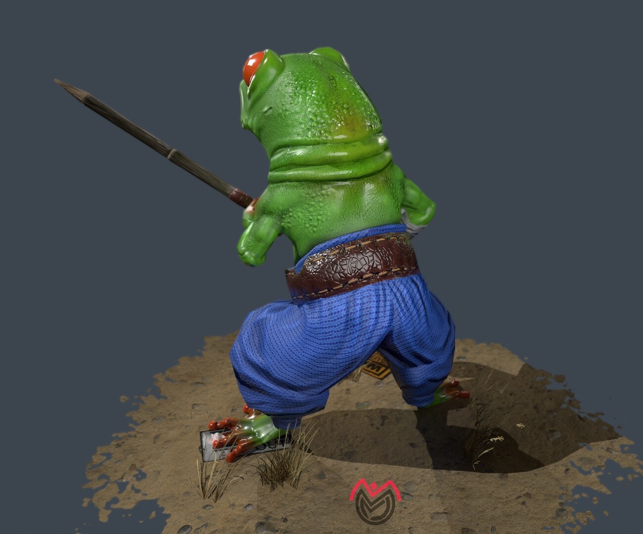 mehrdad alamdari - Frog Warrior
