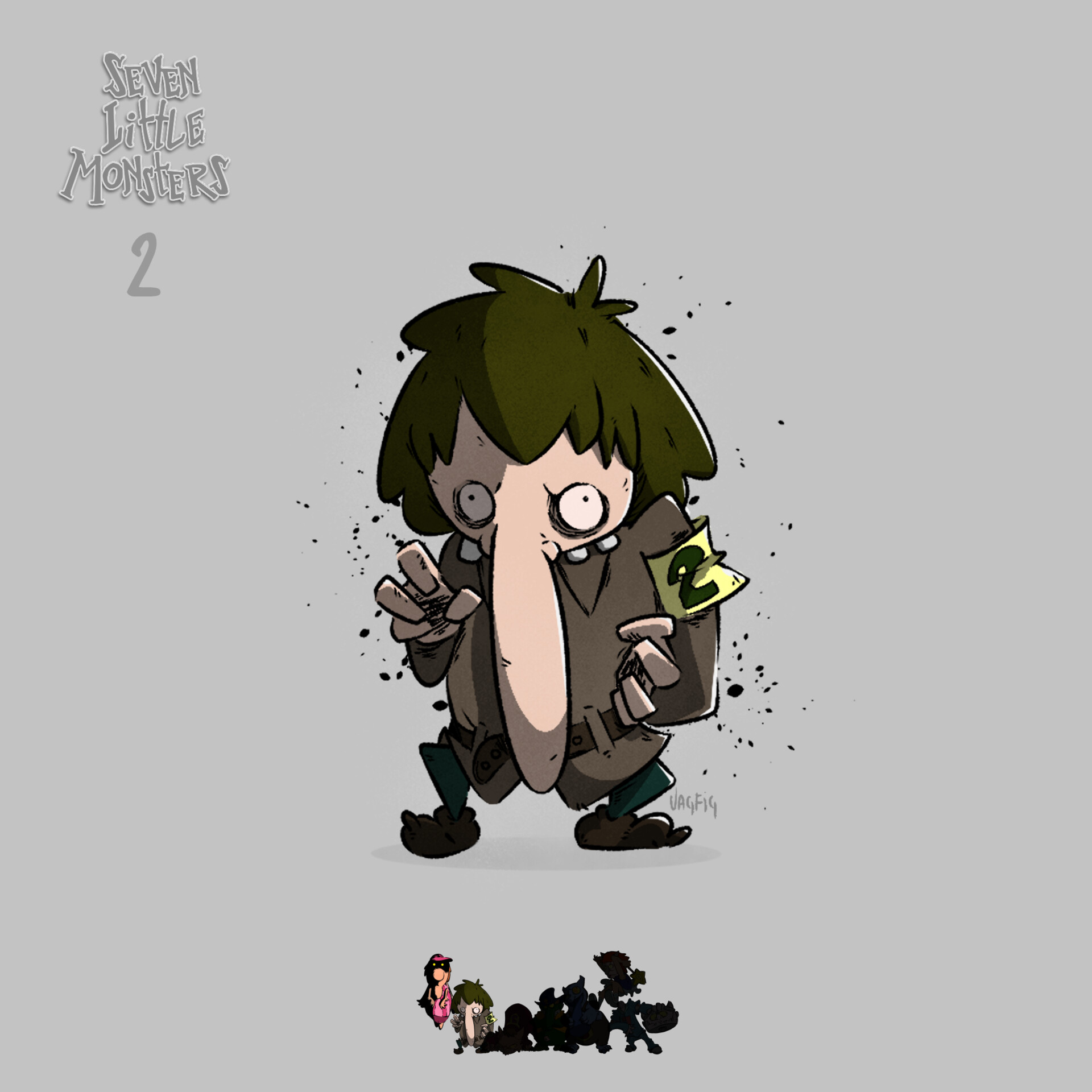 ArtStation - #2 Seven Little Monsters