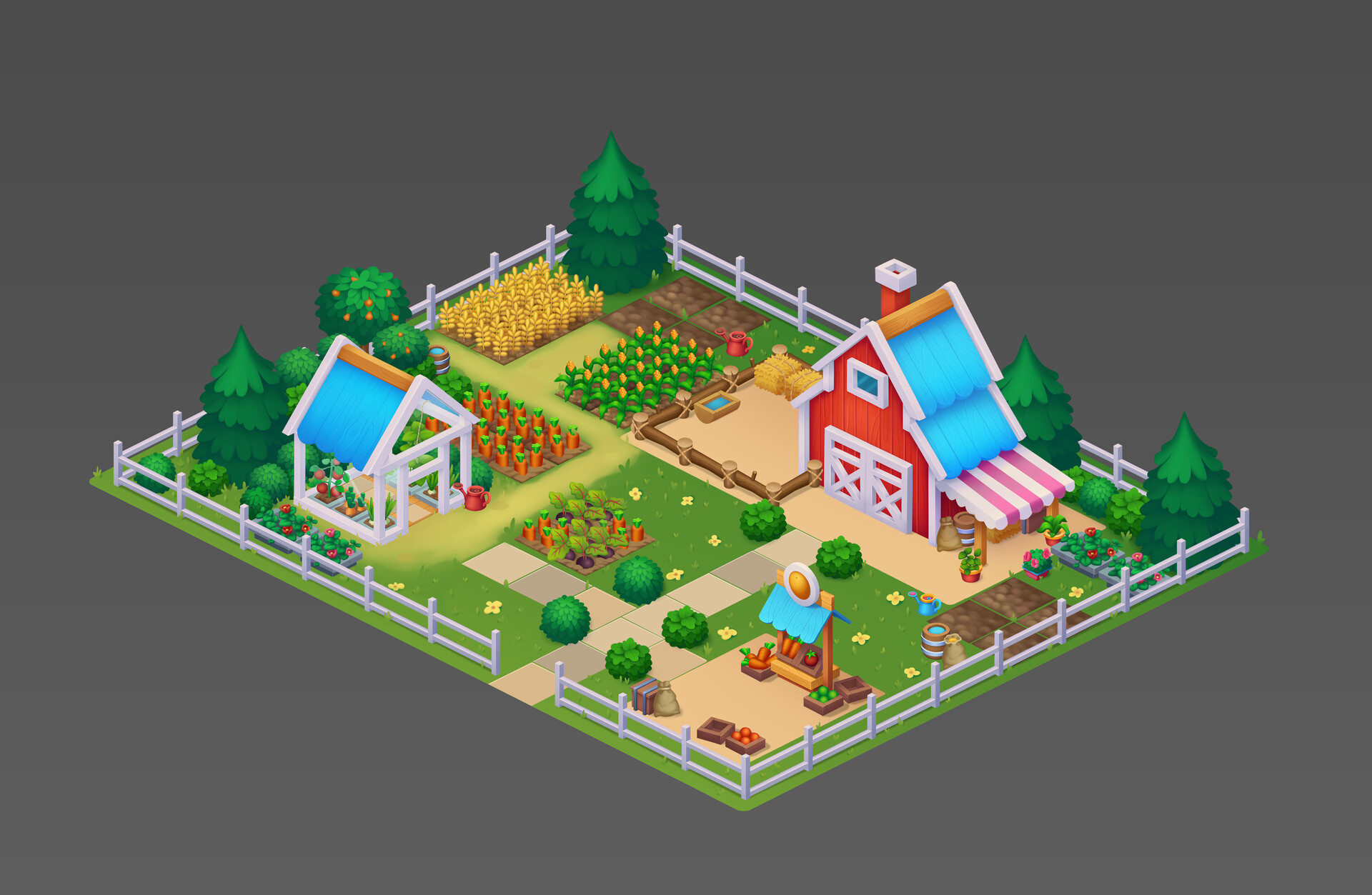 ArtStation - New project: Farm!