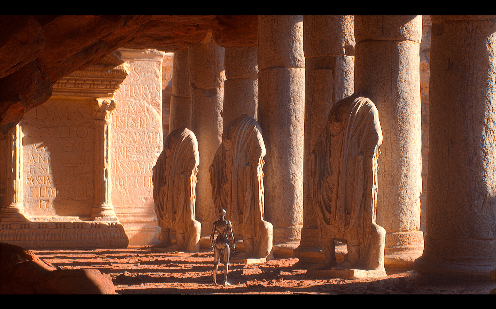 ArtStation - Temple Scenes UE5