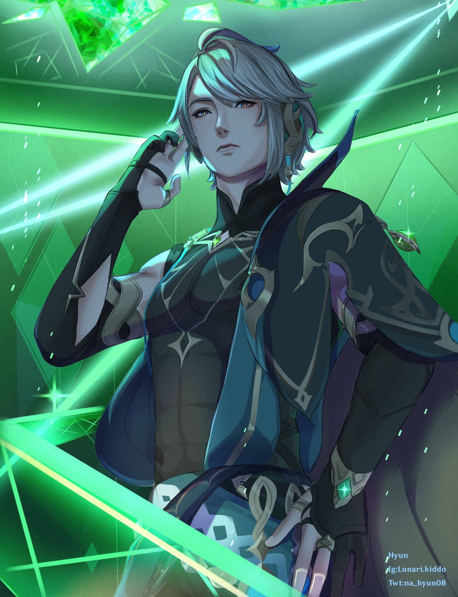 ArtStation - admonishing instruction : alhaitham