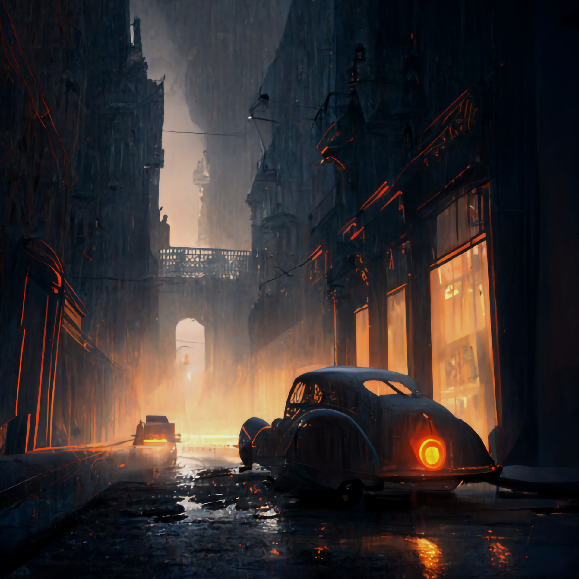 ArtStation - Tragic City