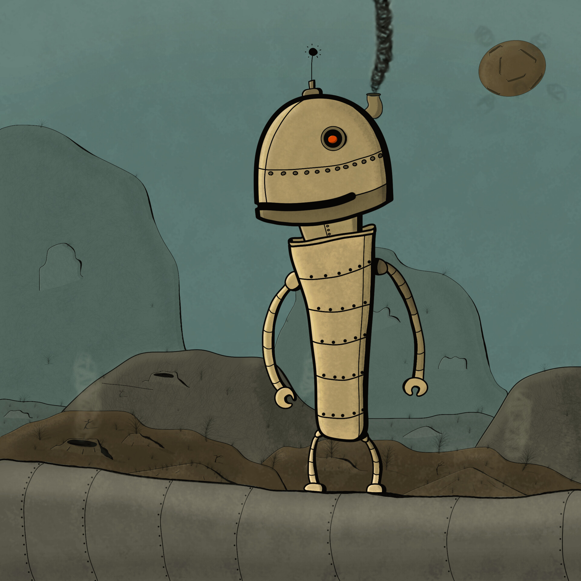 ArtStation - Doug le robot