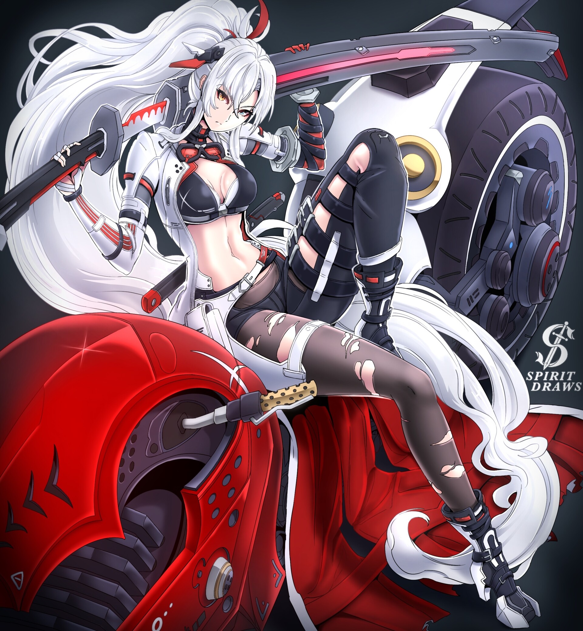 Artstation Crimson Weave Lucia From Punishing Gray Raven