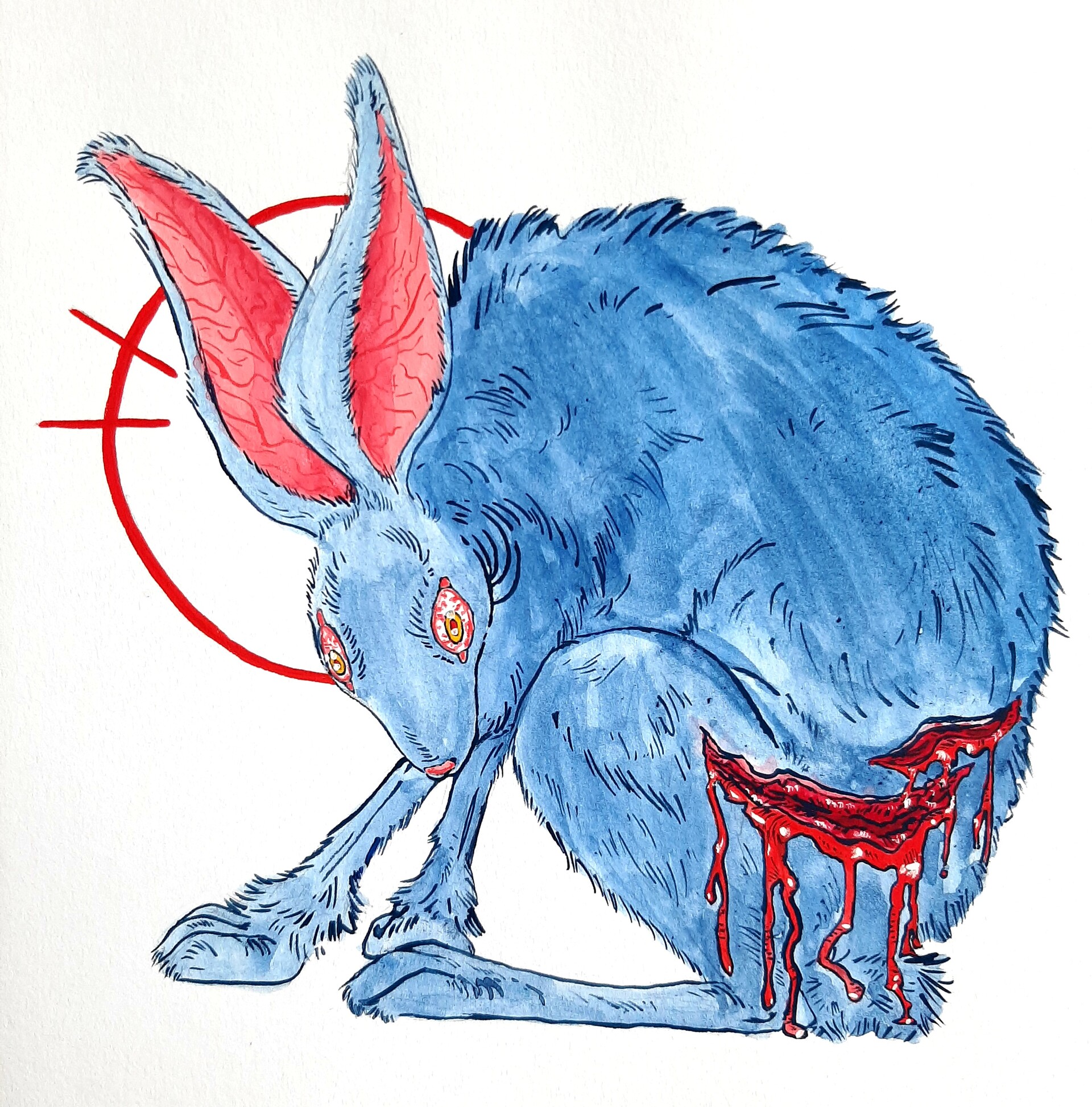 ArtStation - spooky rabbits