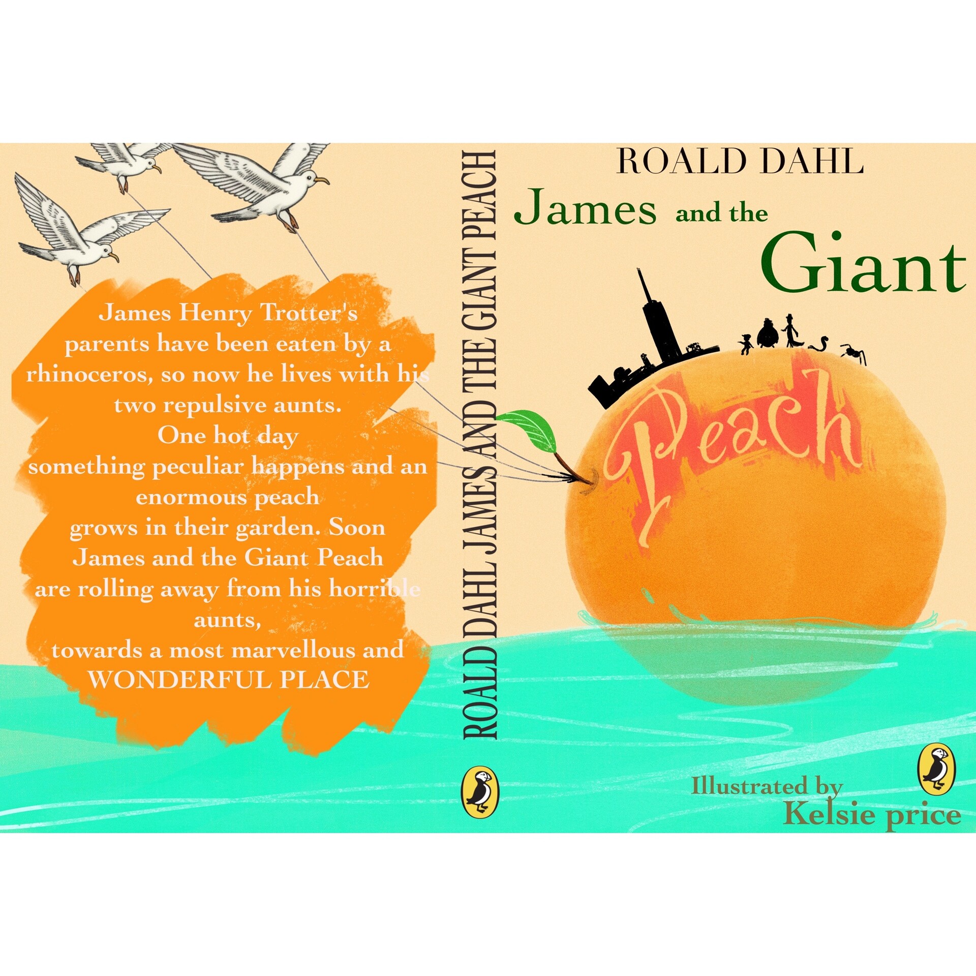 James And The Giant Peach Clipart