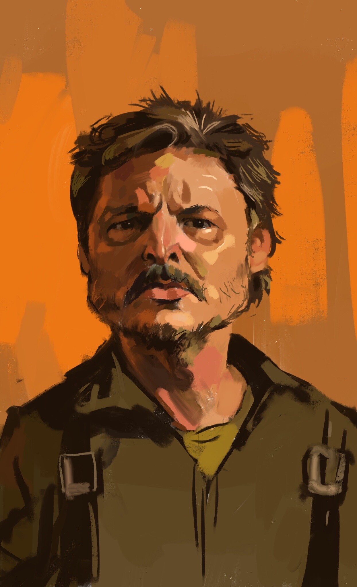 ArtStation - Funny portrait Pedro Pascal