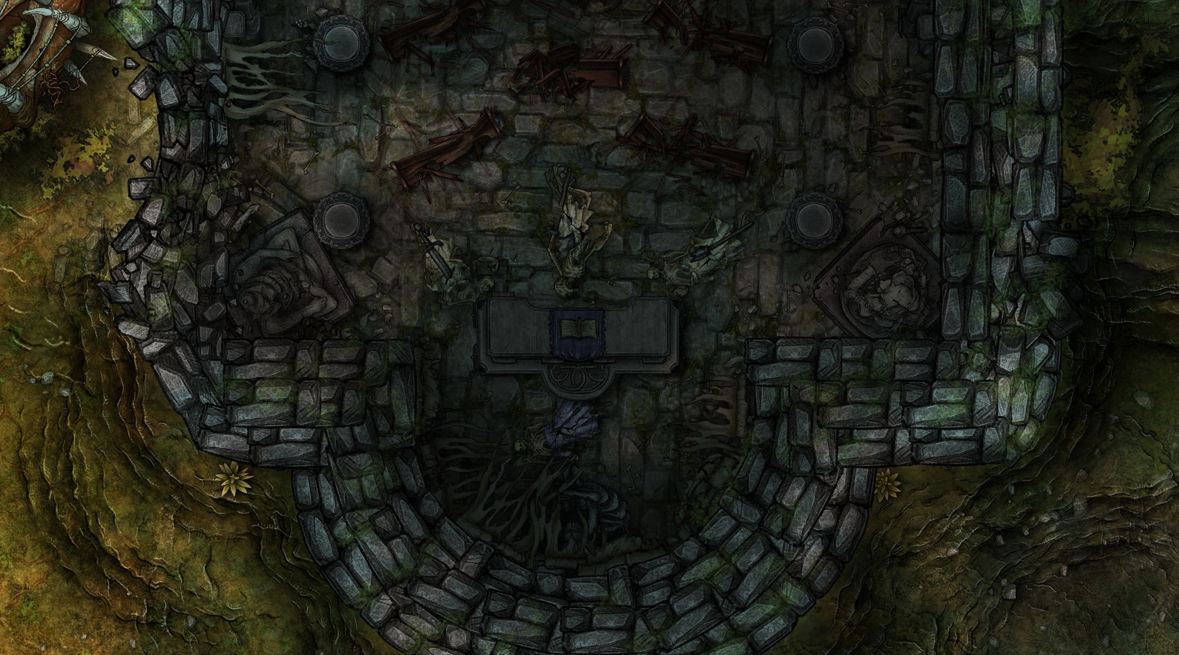 Detailed Dungeons - Shrine Of Savras (Day)