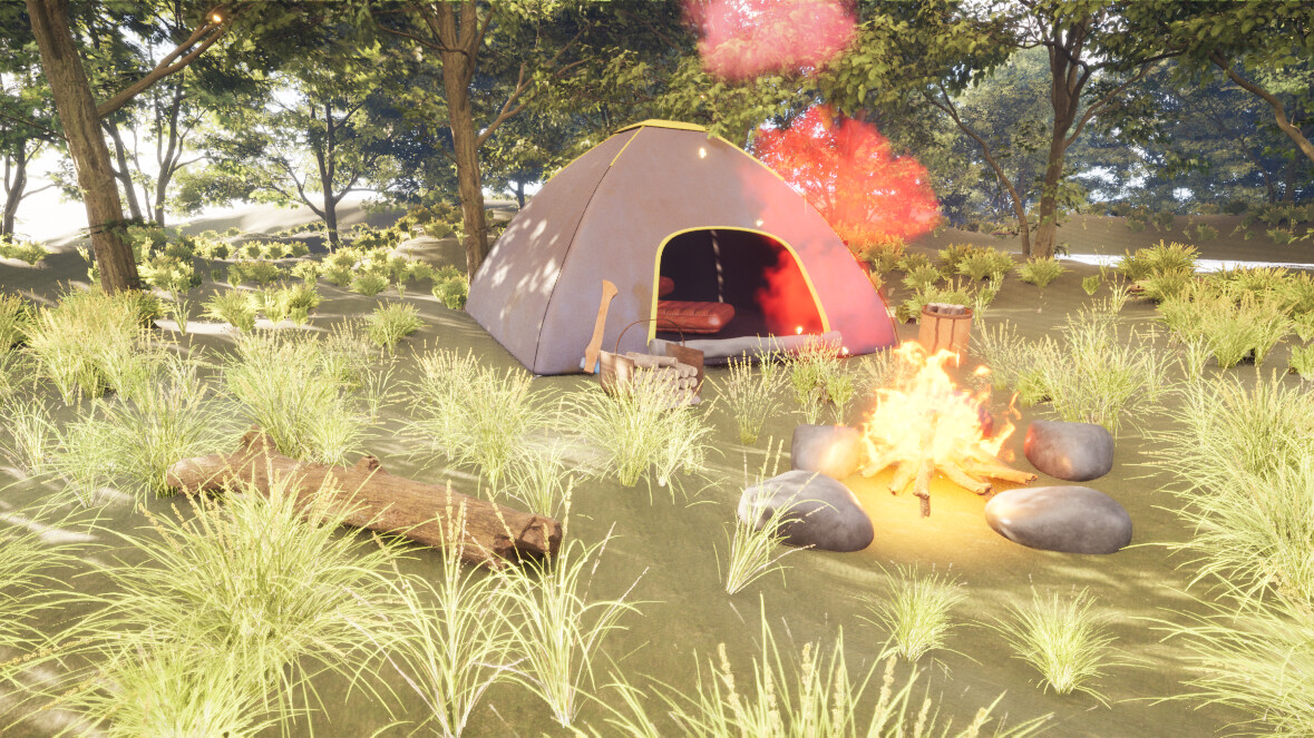 ArtStation - Campfire Environment
