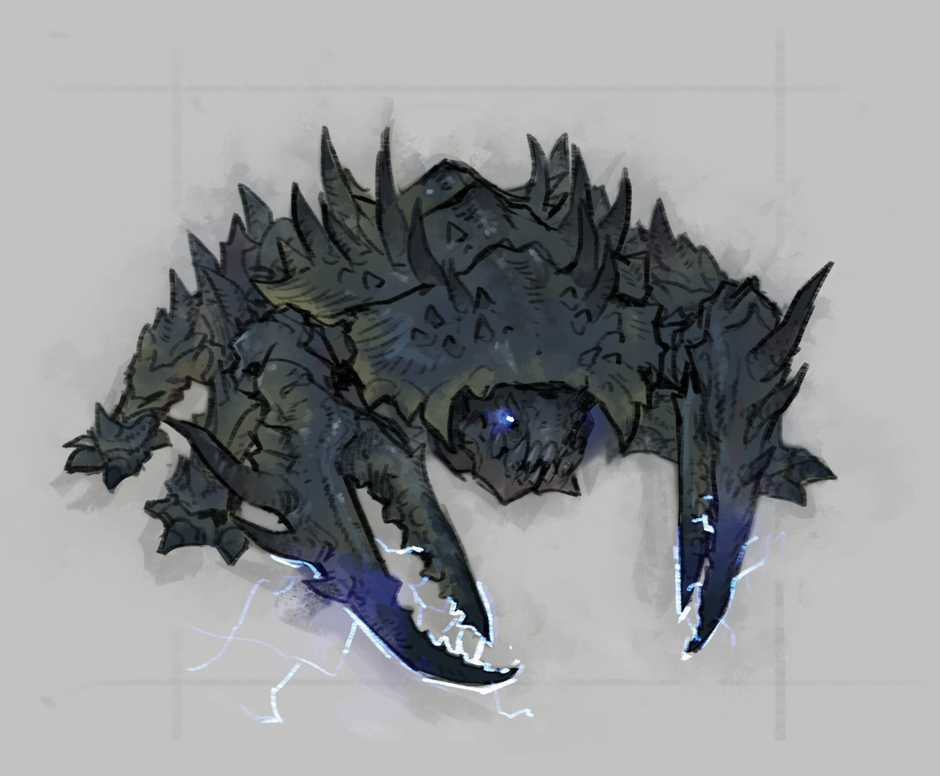ArtStation - Crab Dragon