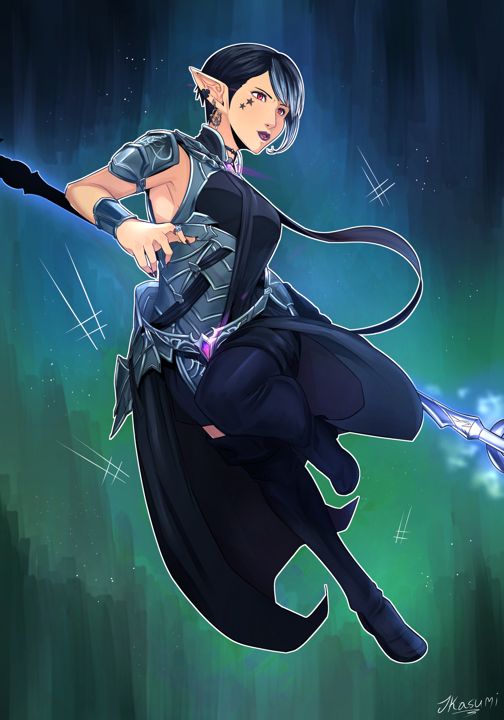 ArtStation - Lady Dragoon