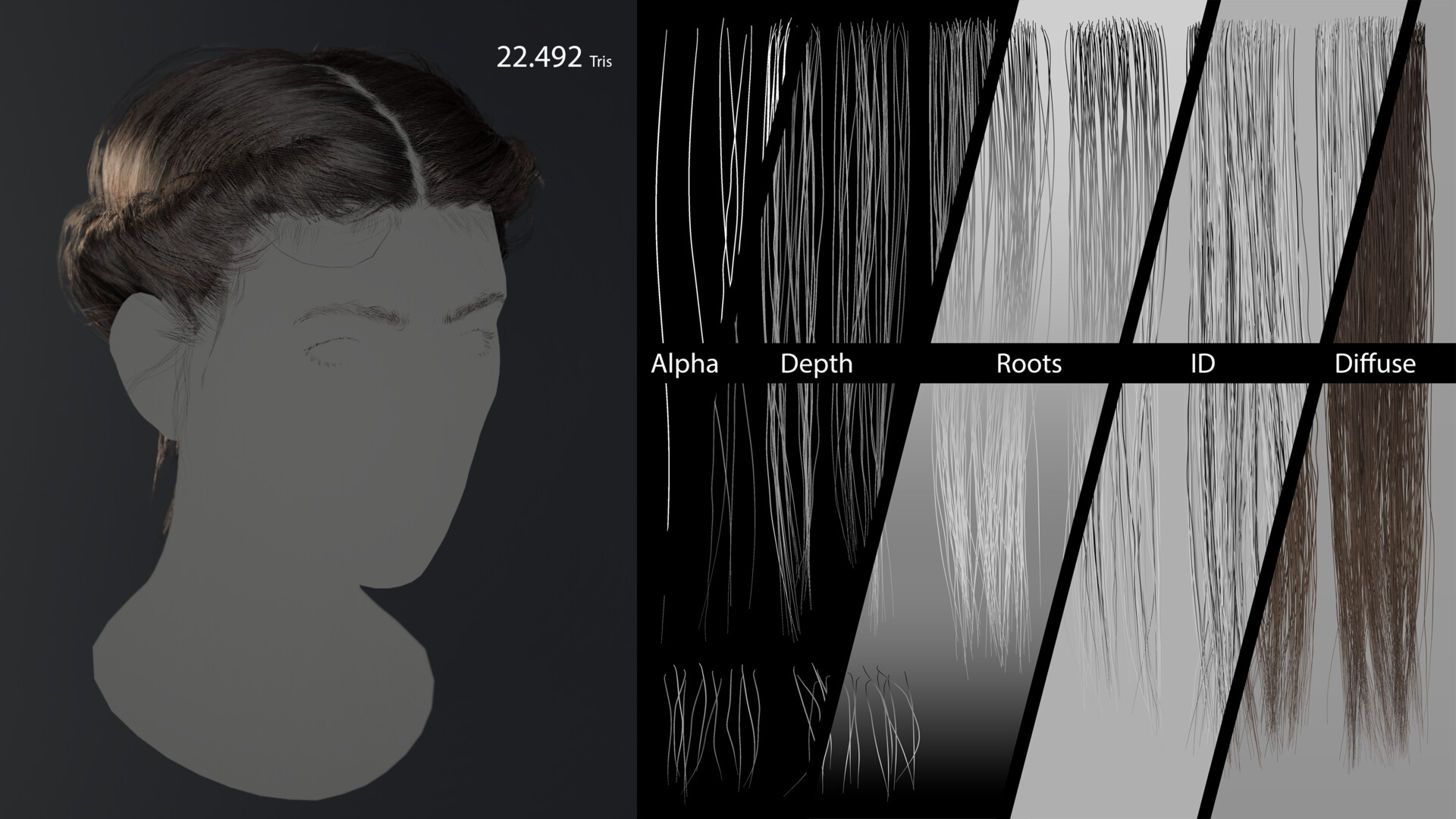 Pia Redeker - Medieval Woman - Real-time Bust