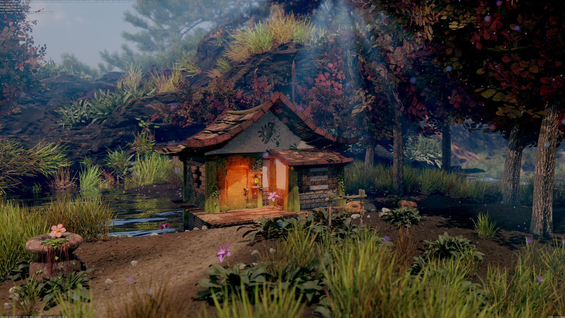 ArtStation - Rusty House