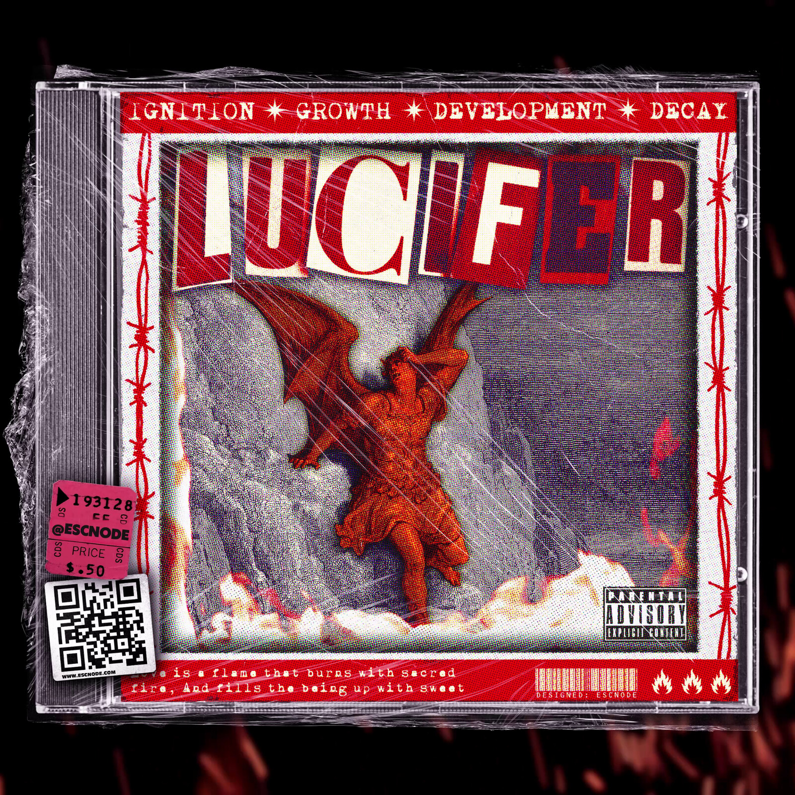 Esc Node - "Lucifer" Animated CD Cover