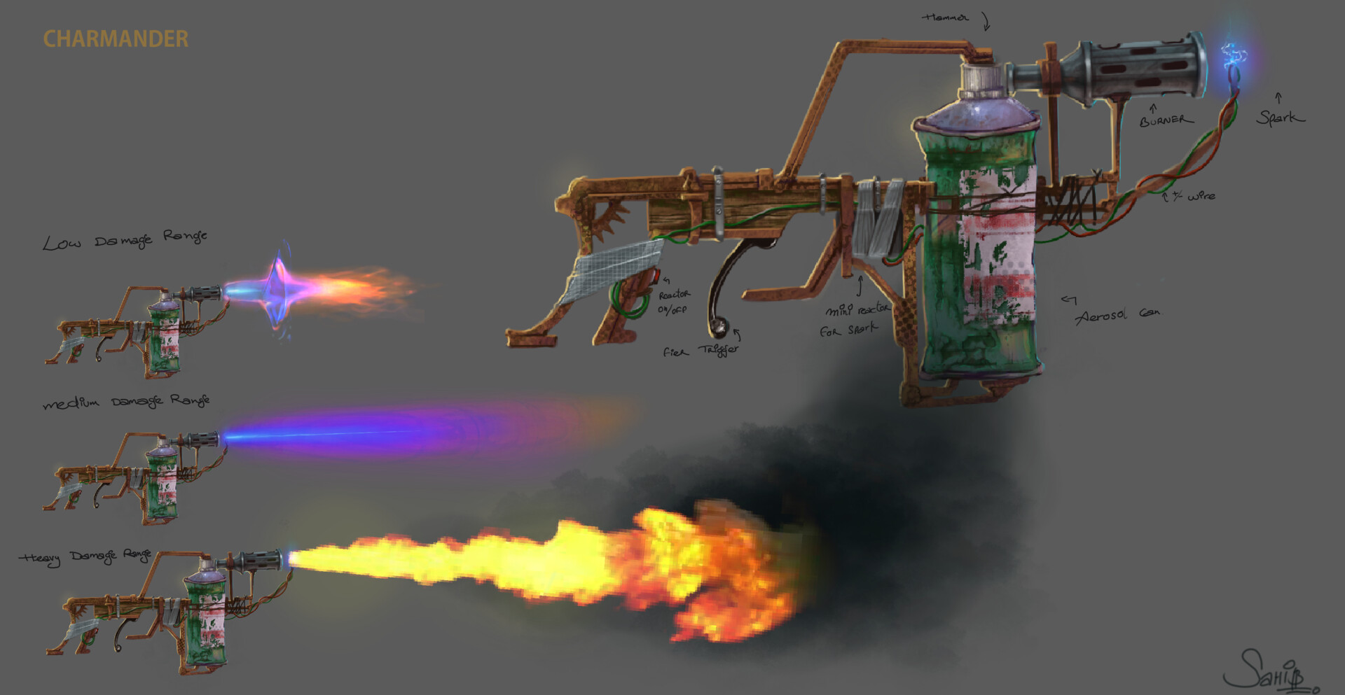 ArtStation - Quick Weapons Concept