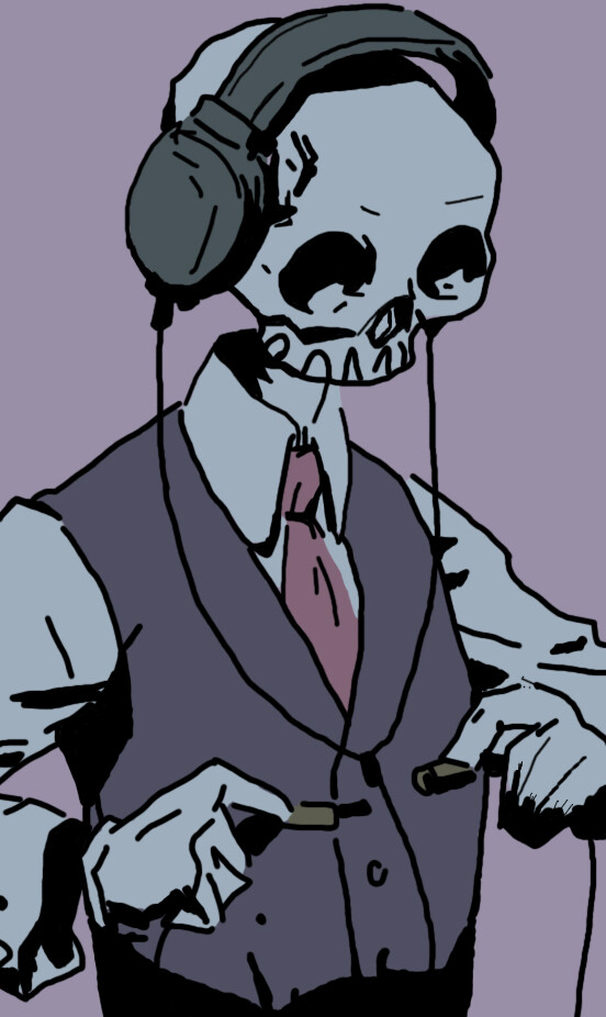 ArtStation - crazy skeleton