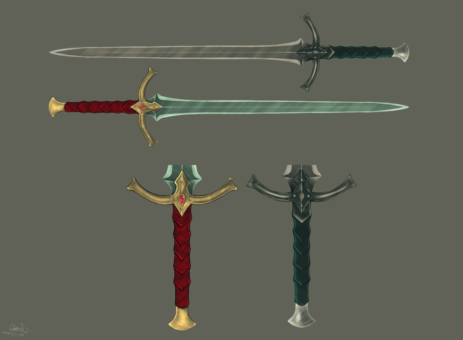 ArtStation - Sword Design