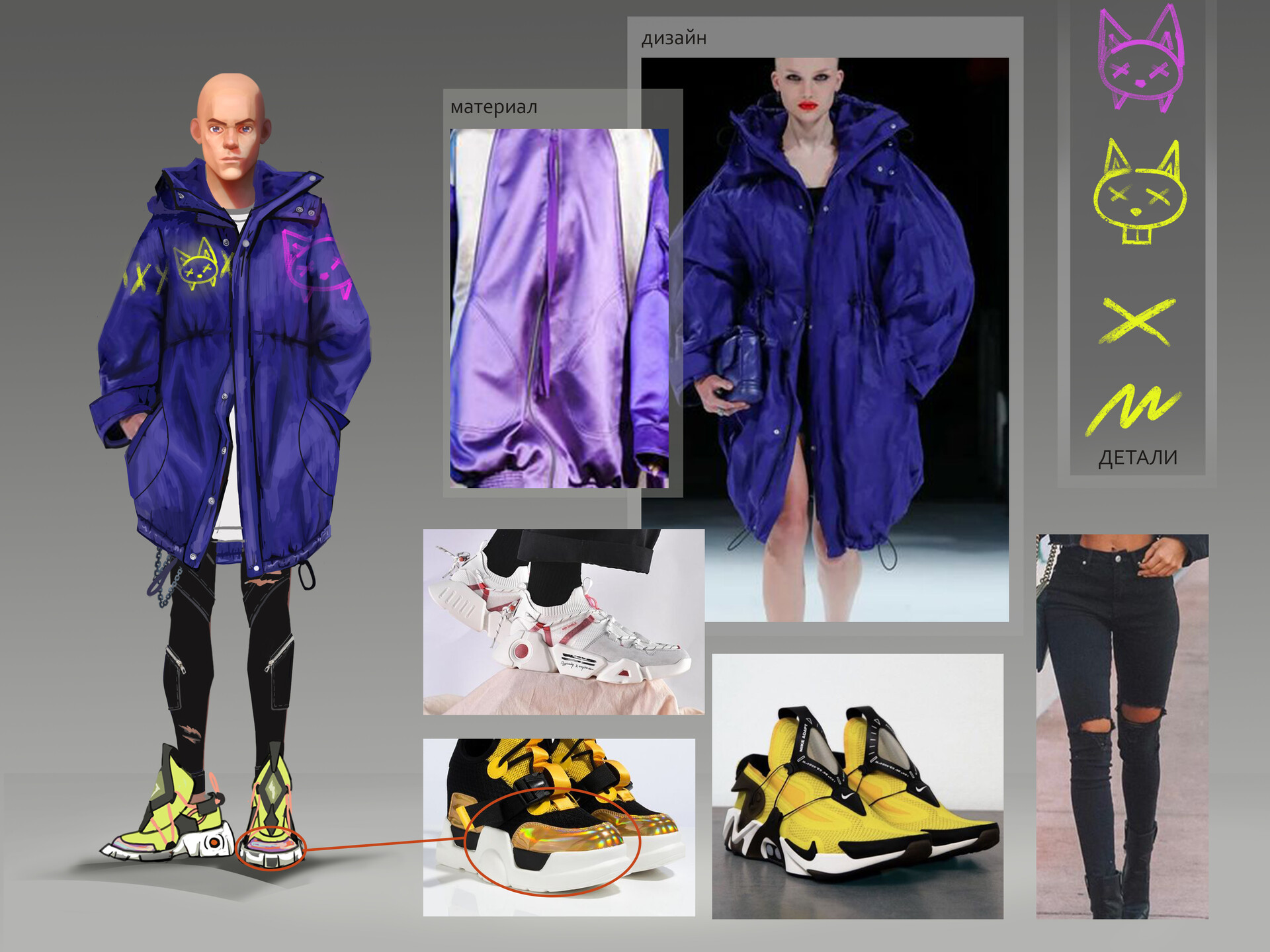 Vlad Marchenko - The texture of the clothes according to the reference