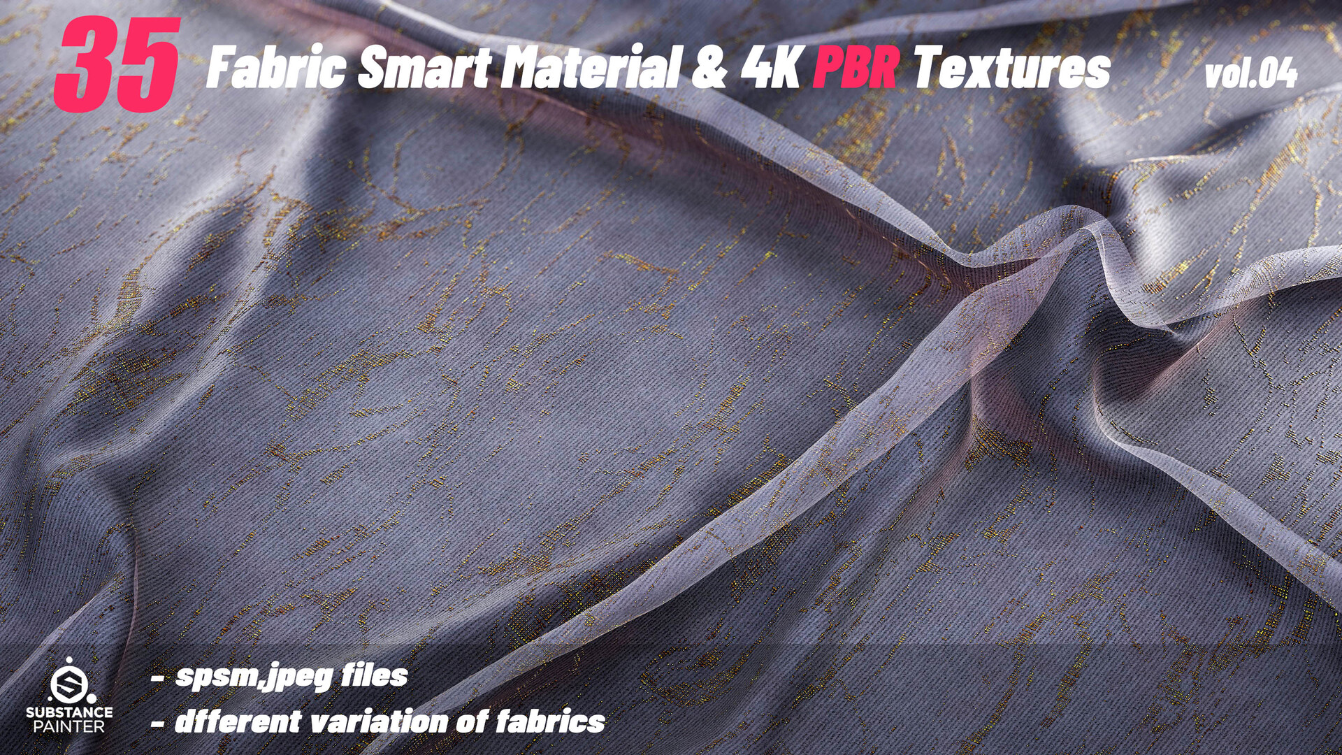 hossein-hamidi - 35 High Quality Fabric Smart Material Bundle + 4K PBR ...