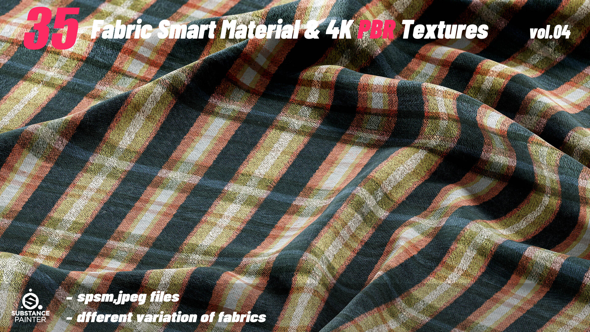 hossein-hamidi - 35 High Quality Fabric Smart Material Bundle + 4K PBR ...