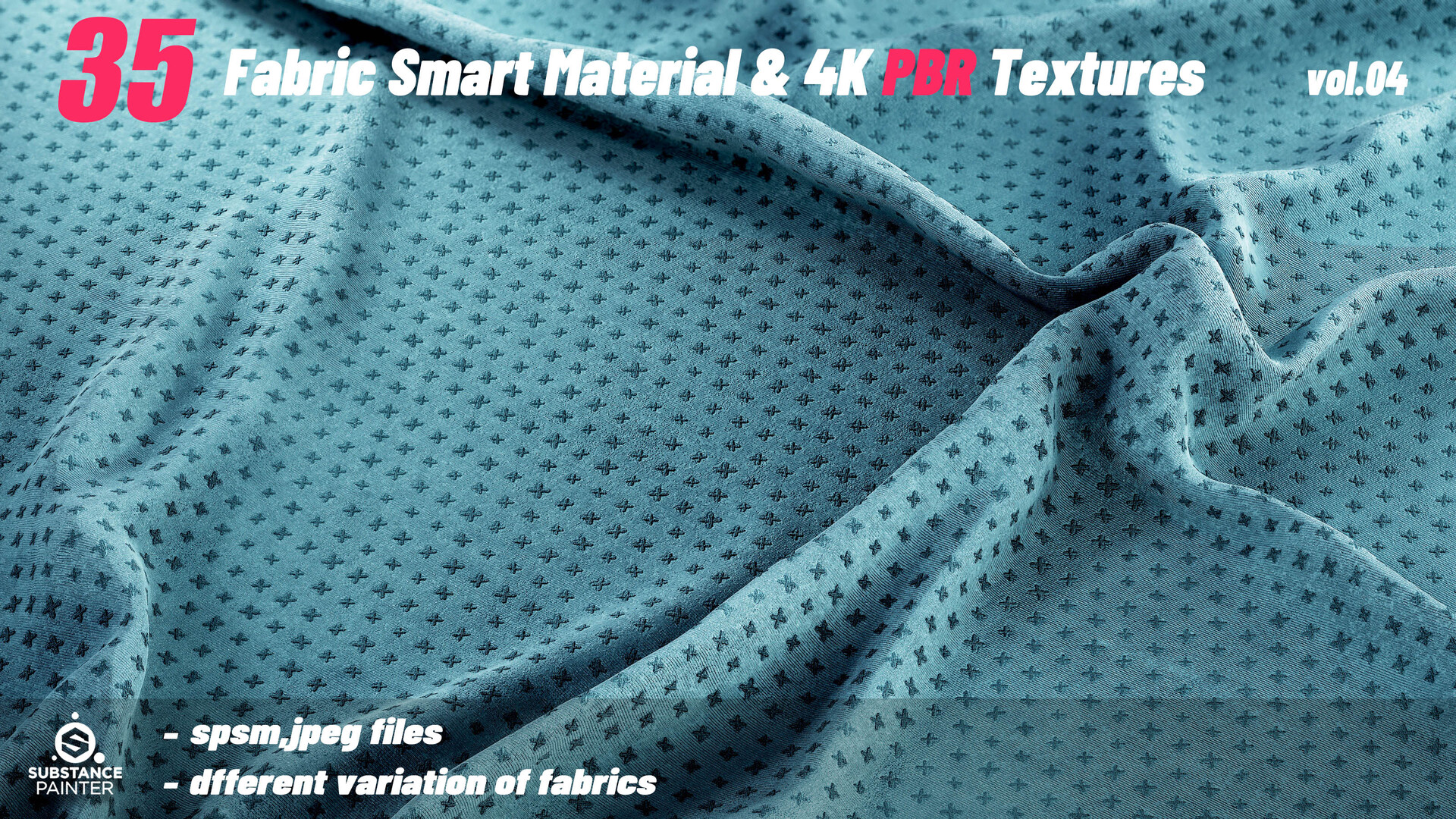 hossein-hamidi - 35 High Quality Fabric Smart Material Bundle + 4K PBR ...
