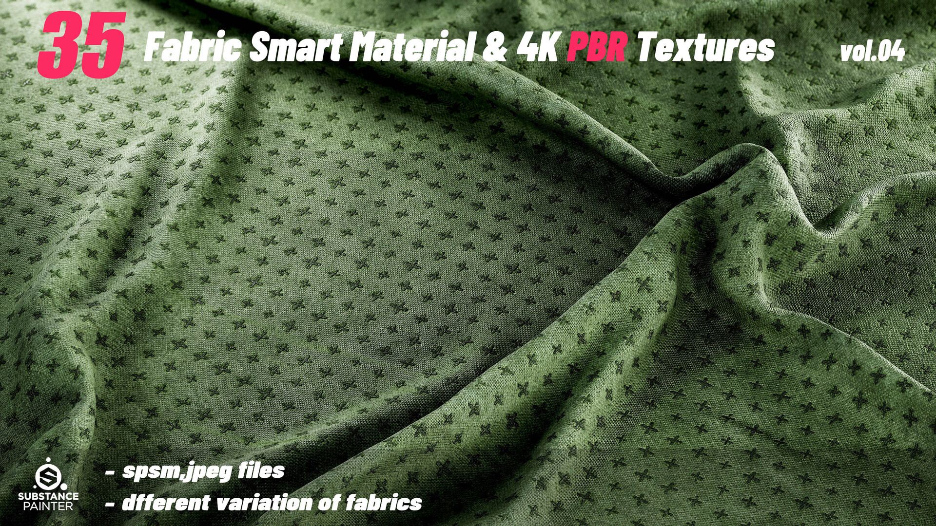 hossein-hamidi - 35 High Quality Fabric Smart Material Bundle + 4K PBR ...