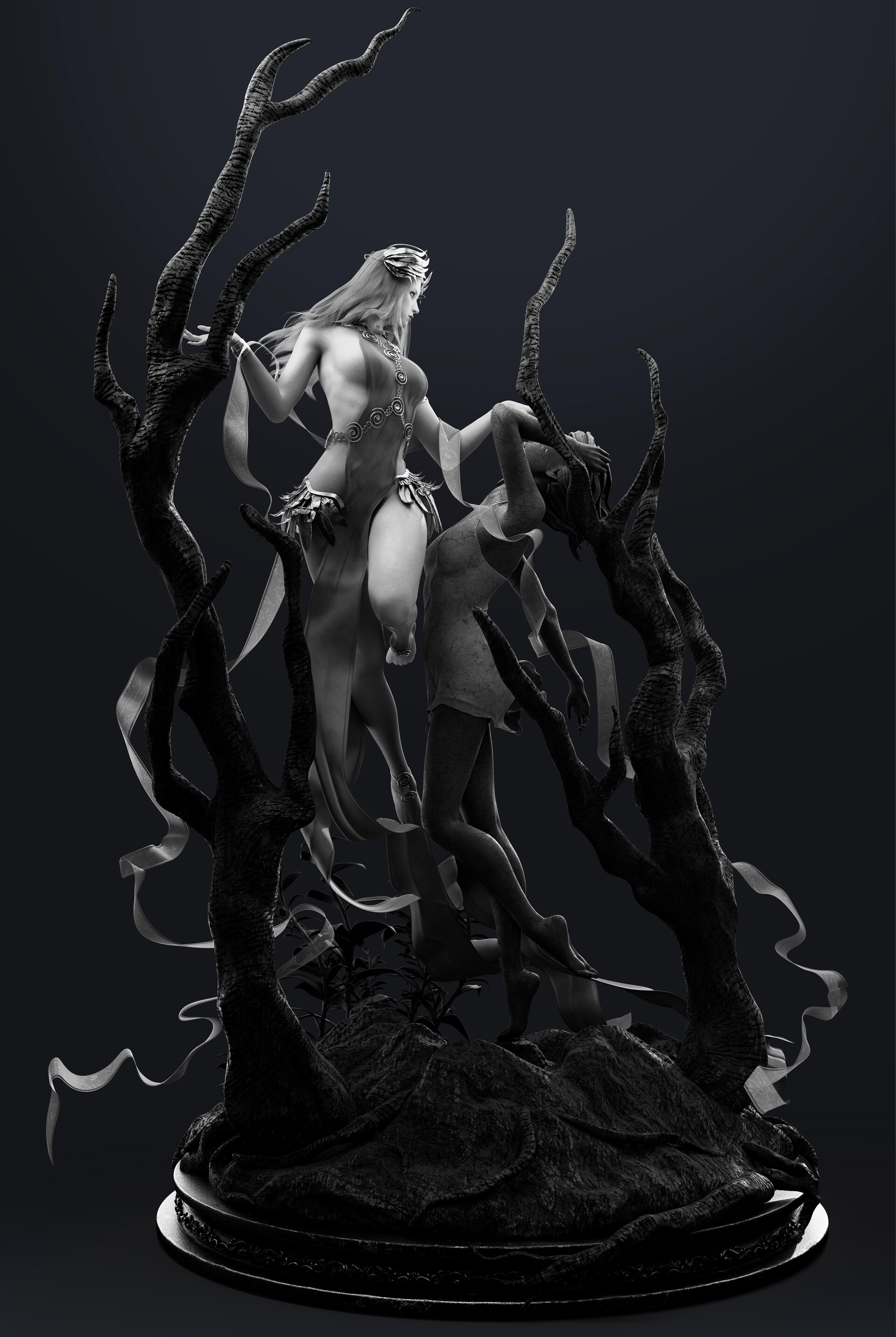 巧课力 CGmomo - 【学生作品】周婷 --《墨杜萨》