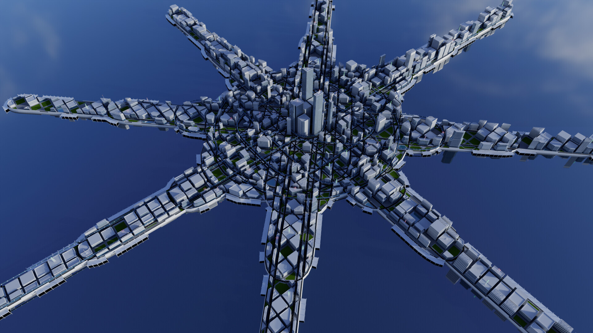 ArtStation - 3D Cityscape