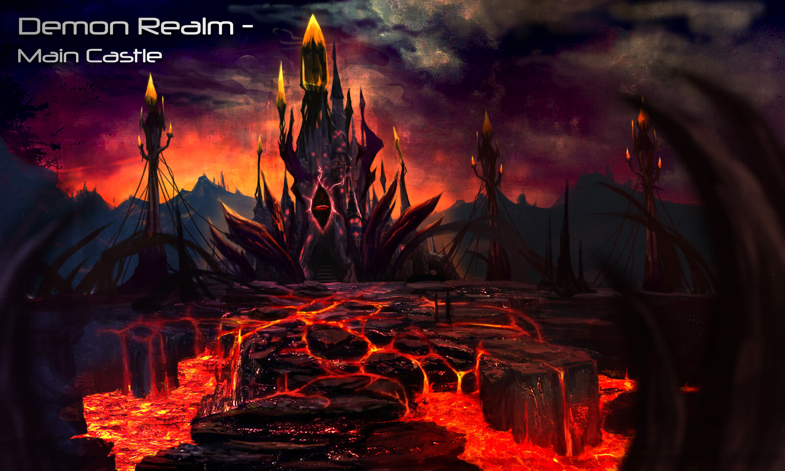 damn wing - Fantasy Realm Project - Demon Realm Main Castle