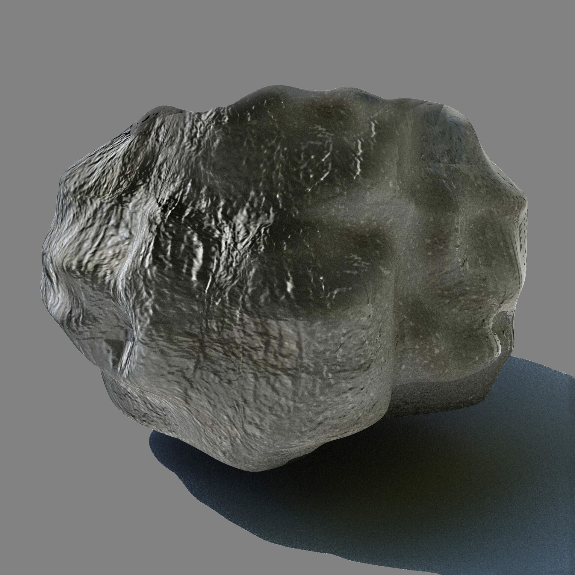 ArtStation - Iron Oxide Rock