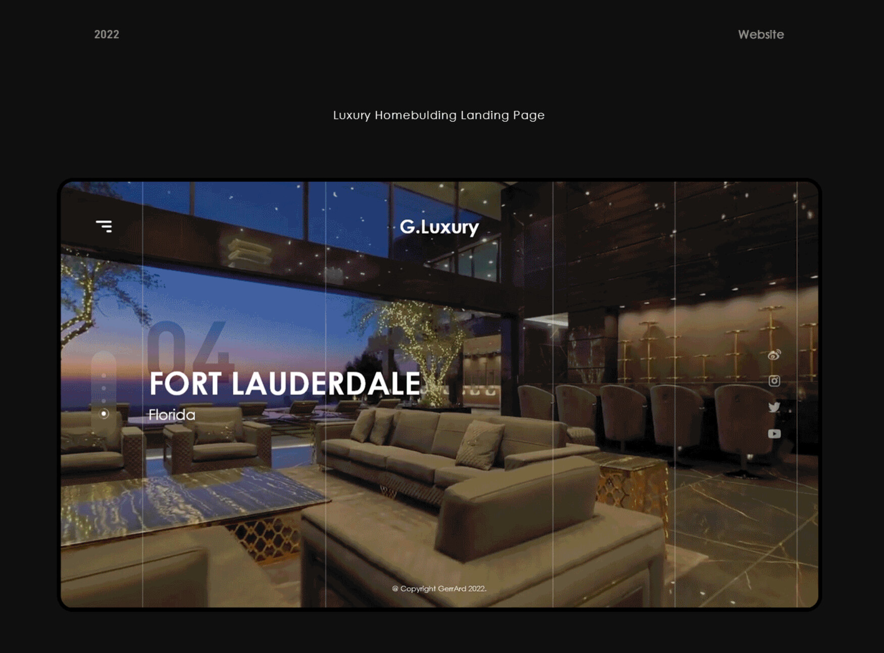 ArtStation - Website design---luxury property