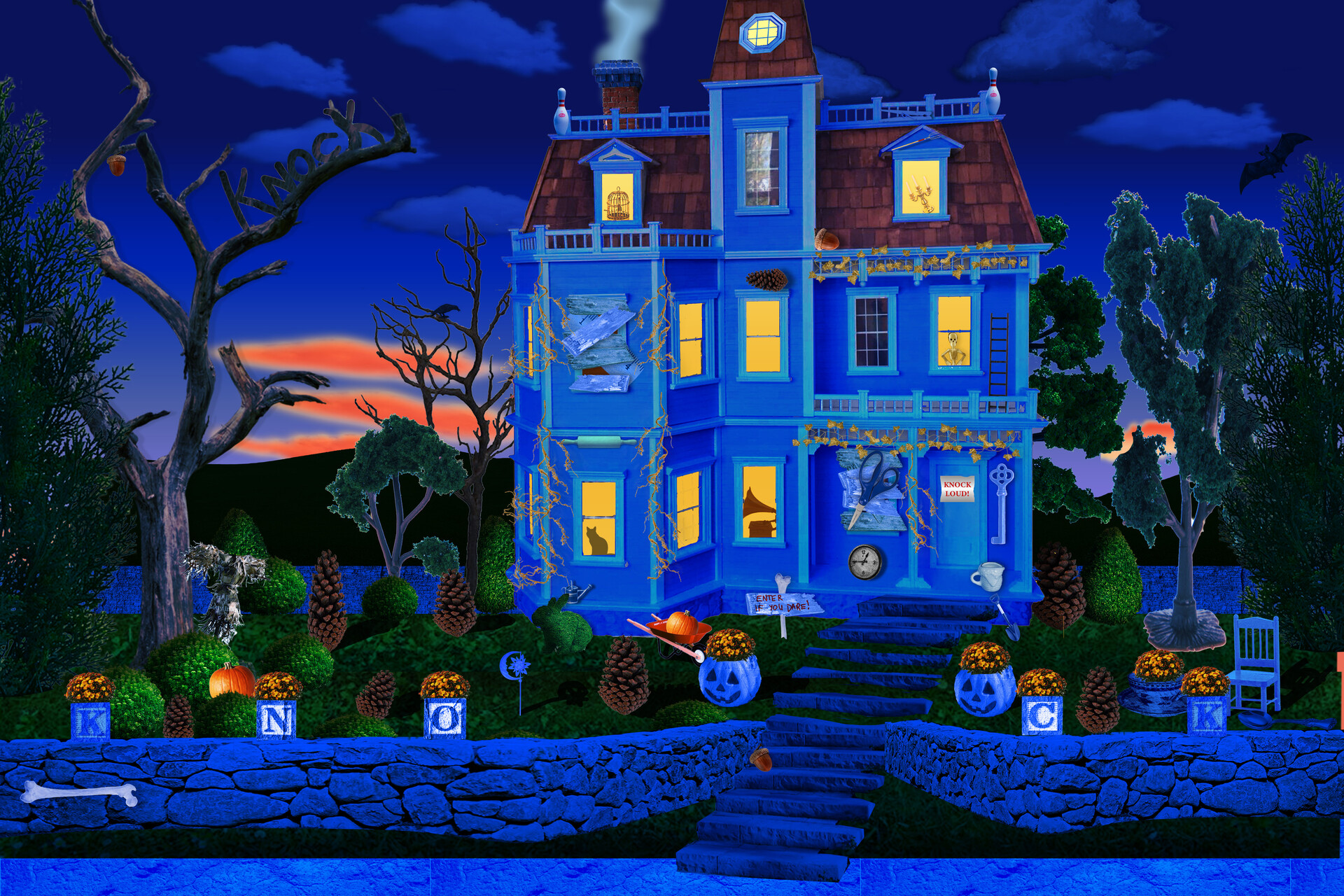 ArtStation - House on the Hill - my version