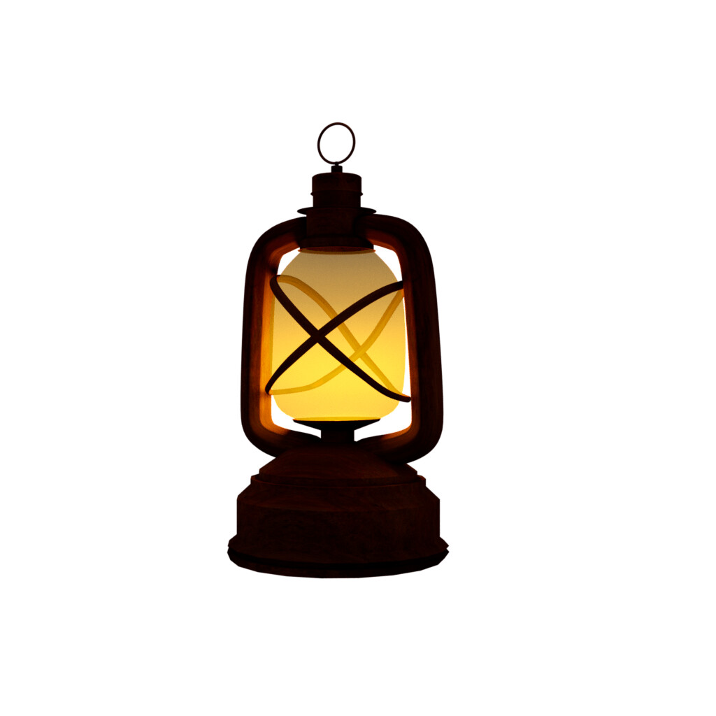 ArtStation - Lalten Lamp model