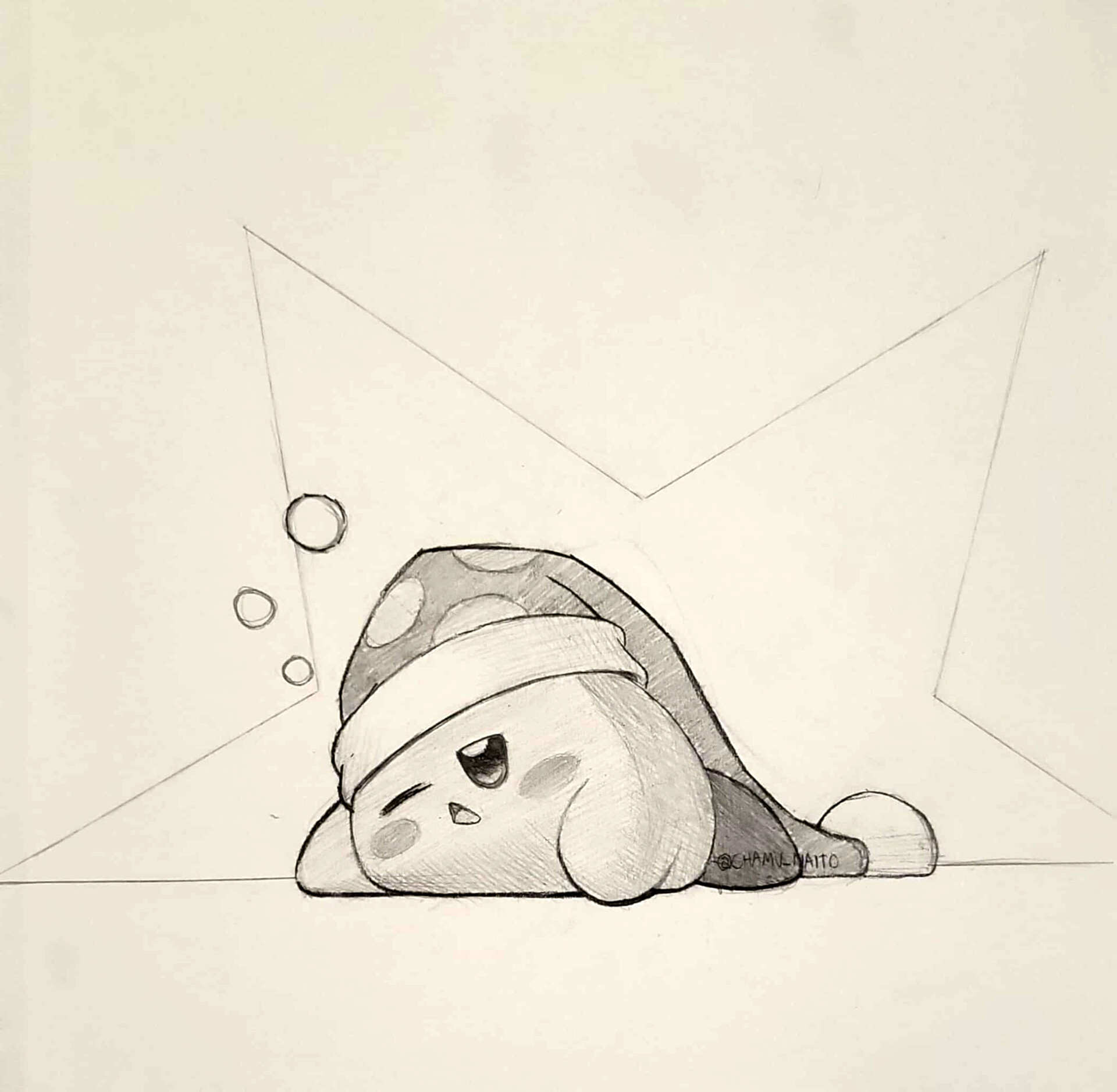 how to draw kirby forms