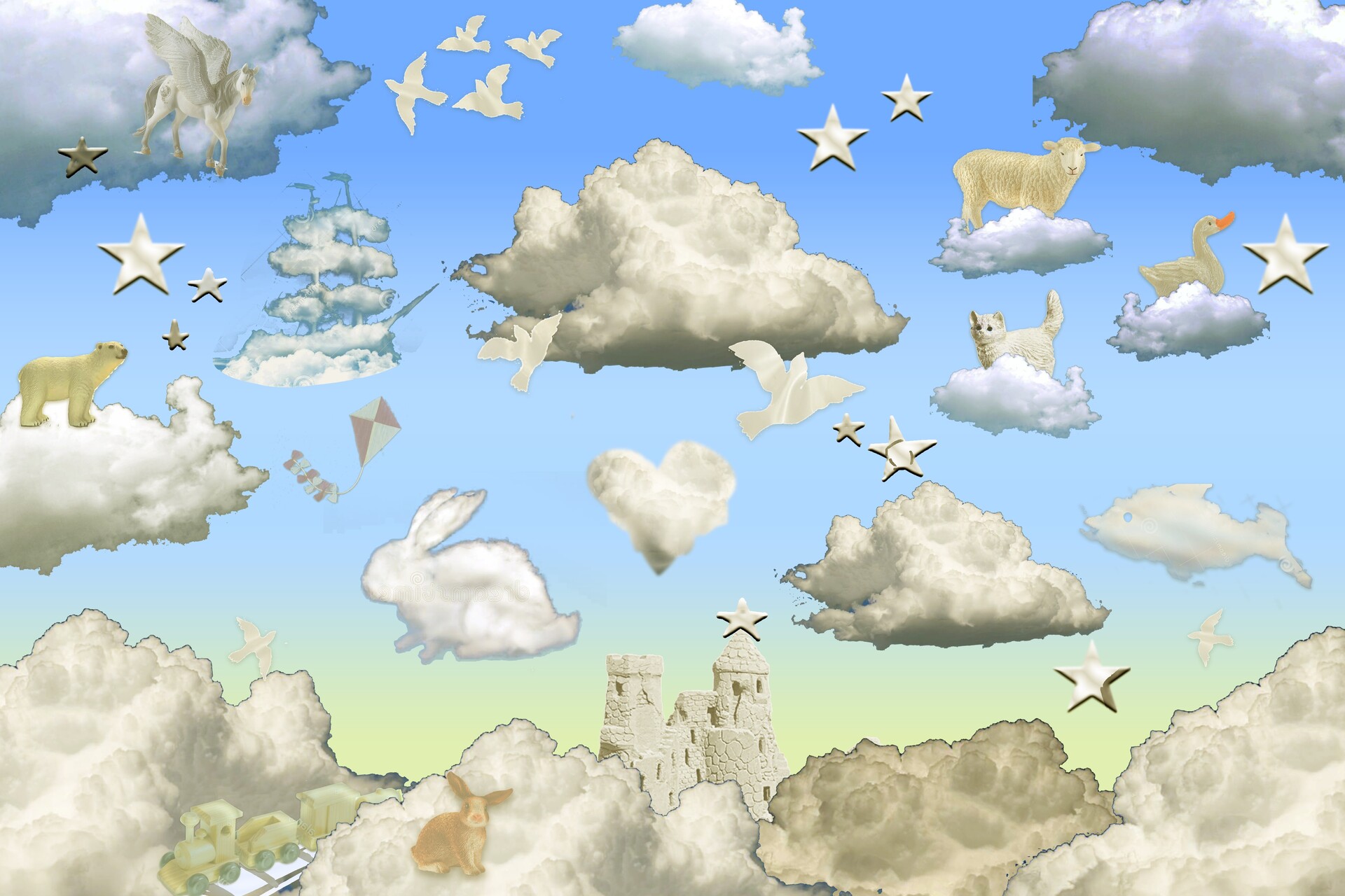 ArtStation - Clouds - my version