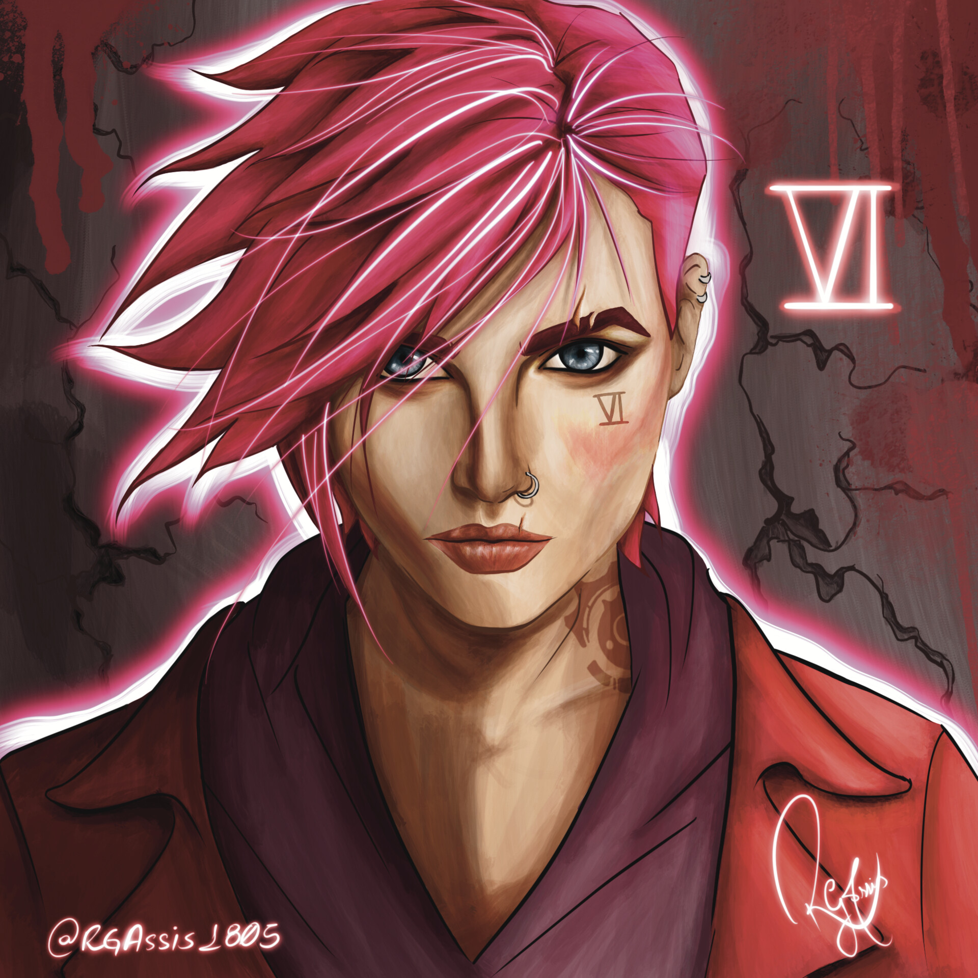 ArtStation - VI Realistc Fanart