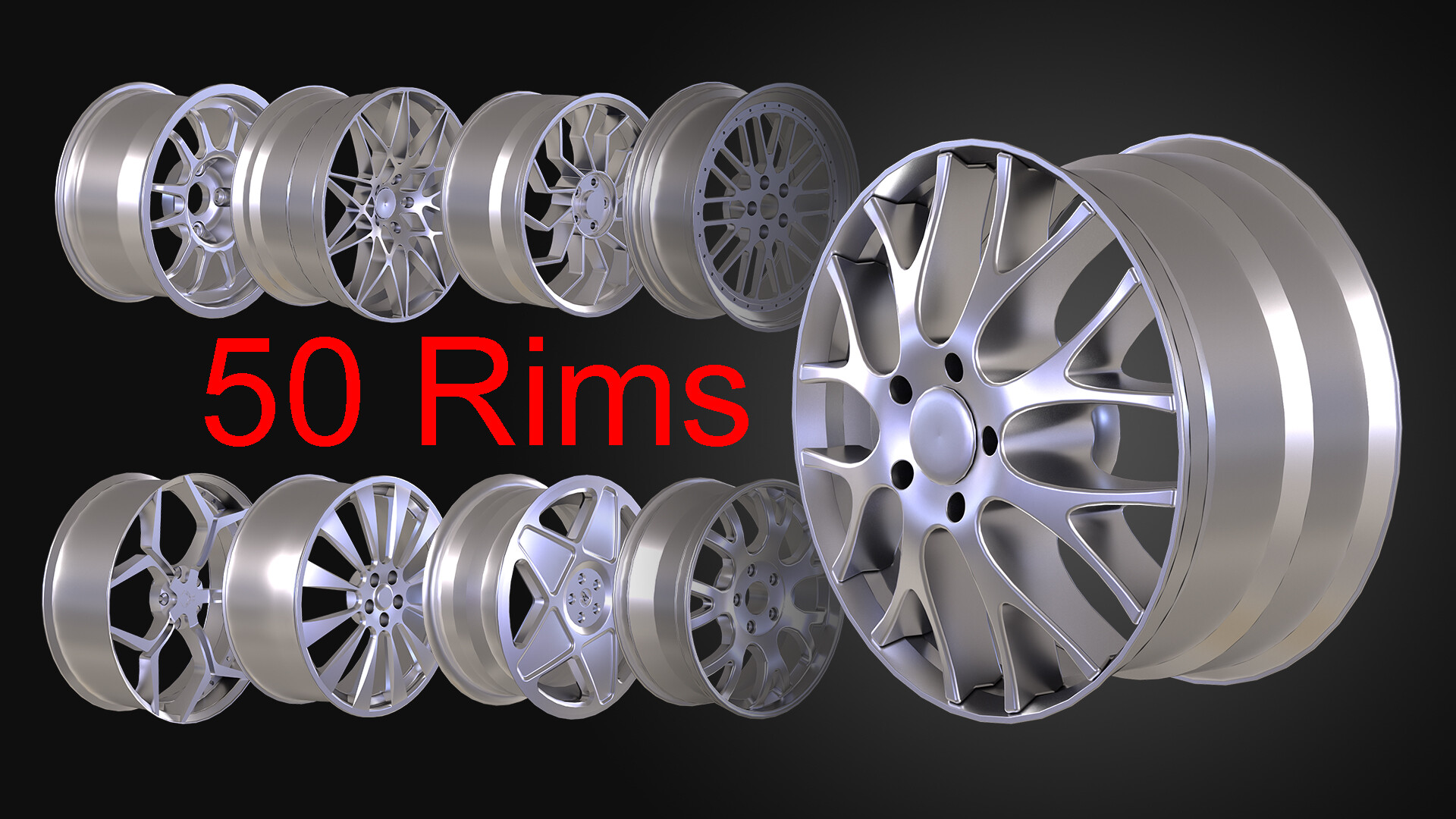 ArtStation - 50 Rims