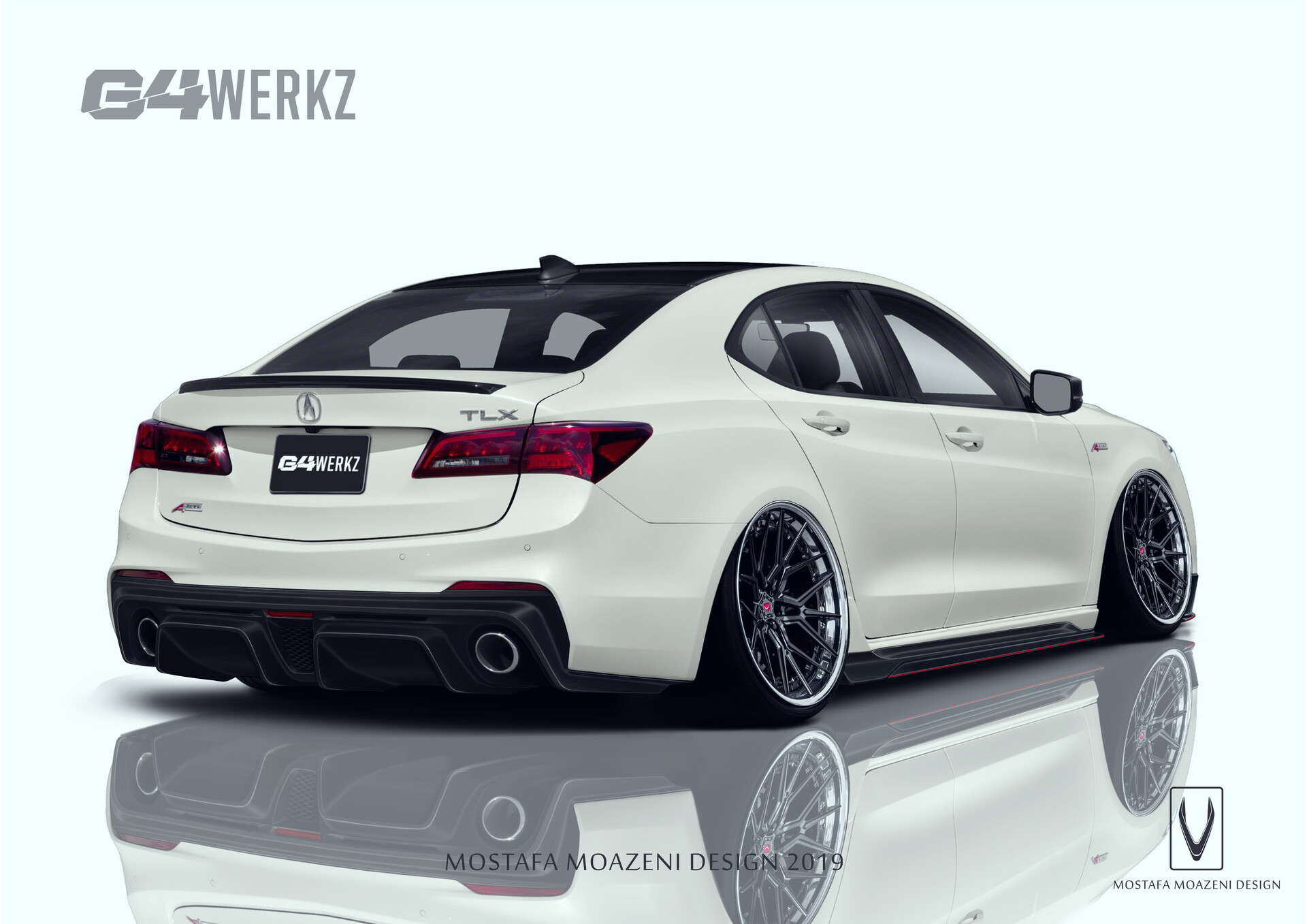 Mostafa Moazeni Design - G4werkz-Acura TLX A-SPEC-2019-Soft body kit
