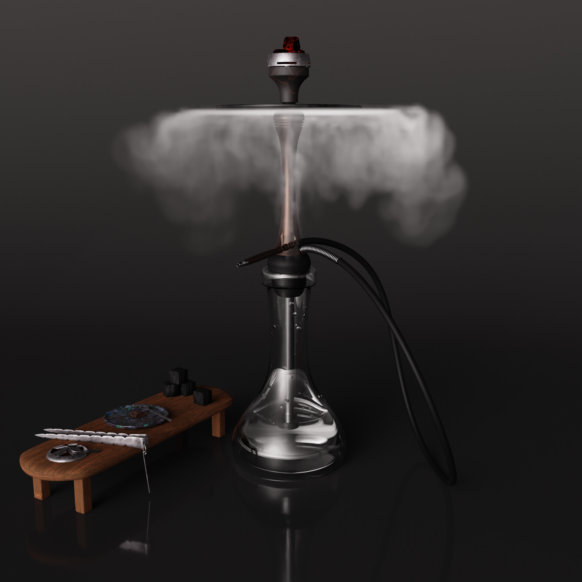 ArtStation - Hookah assembly