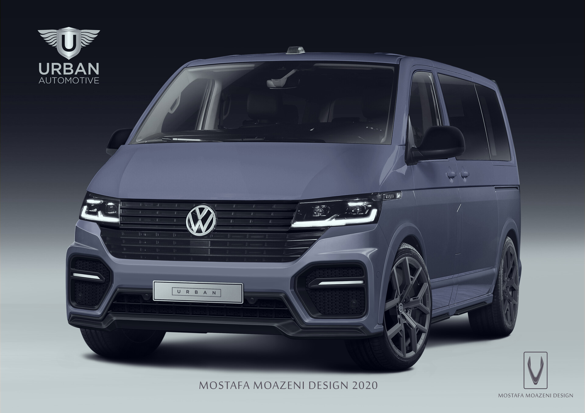 Mostafa Moazeni Design - Urban Automotive-Volkswagen-Multivan-T6.1 2020 ...