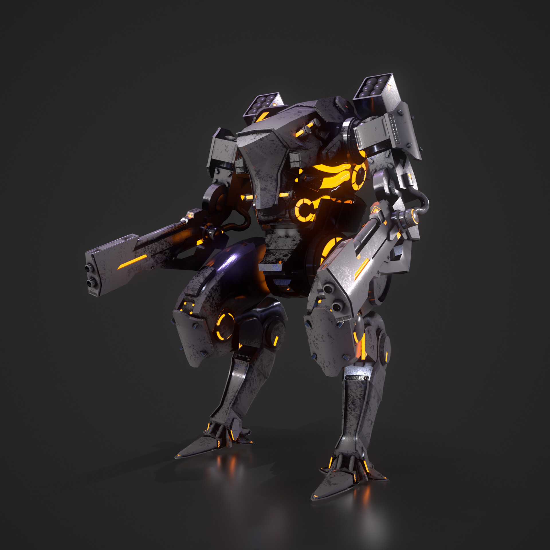 ArtStation - Assault Robot