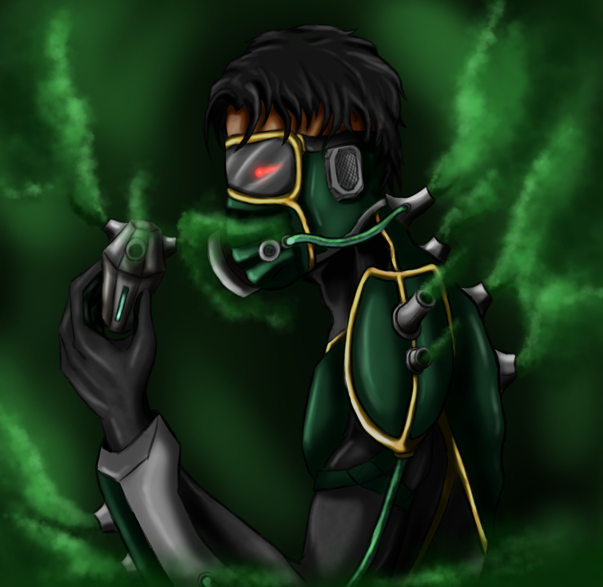 ArtStation - male viper (valorant)