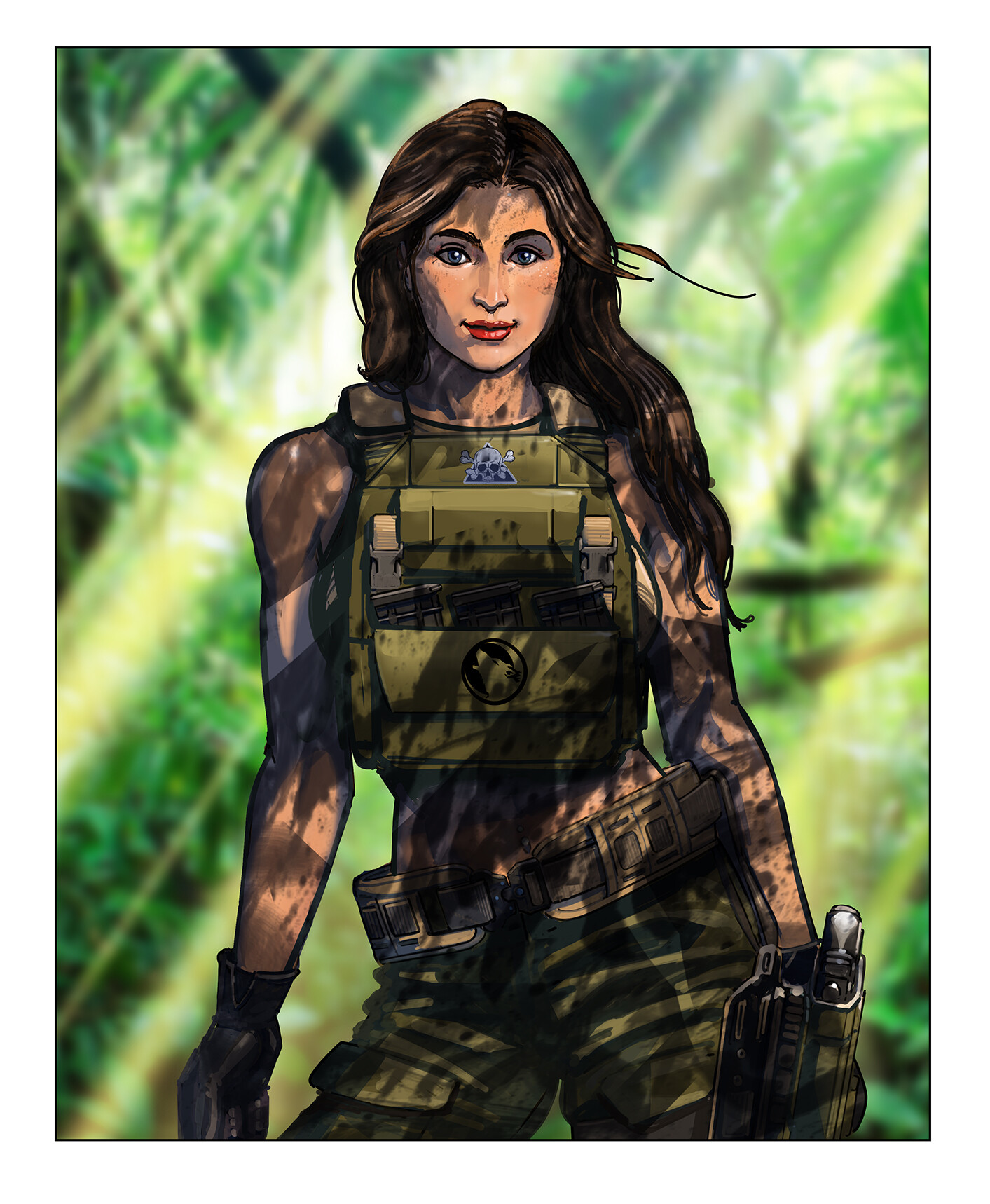 ArtStation - Jungle girl