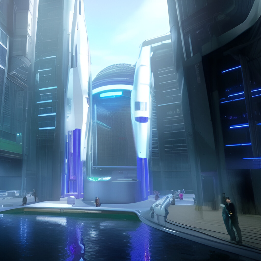 ArtStation - Futuristic city Tokyo (Bionic cyberpunk)