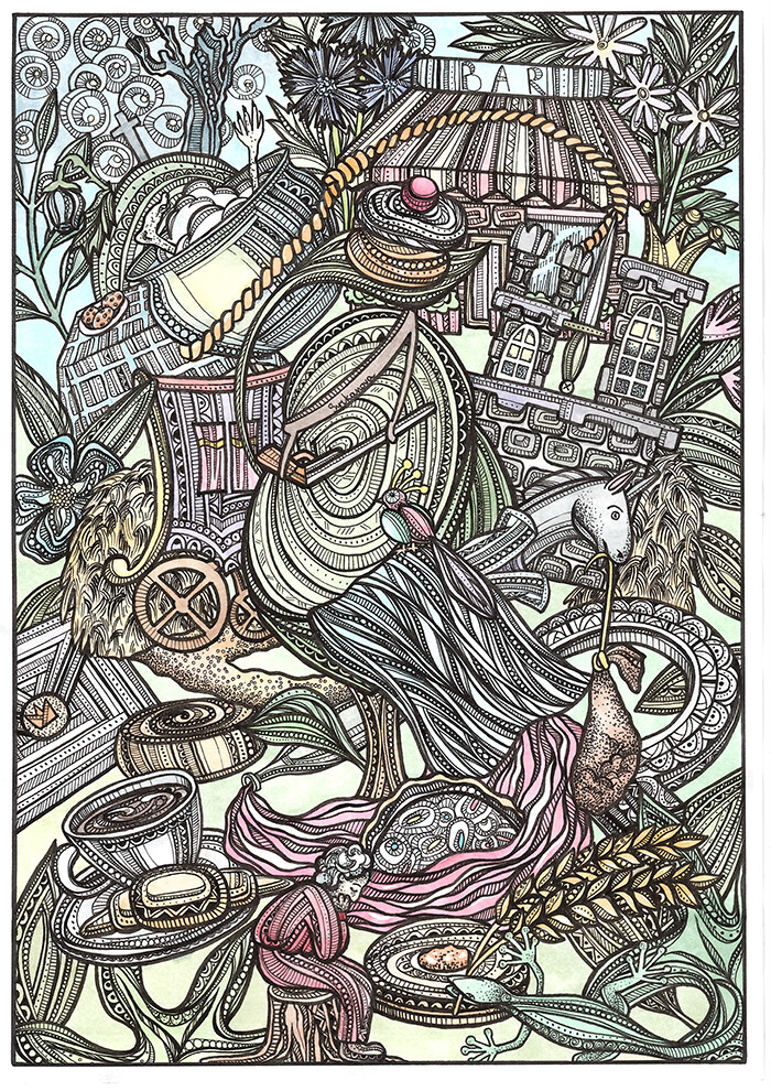 ArtStation - Illustration for an italian fairy tale (2)