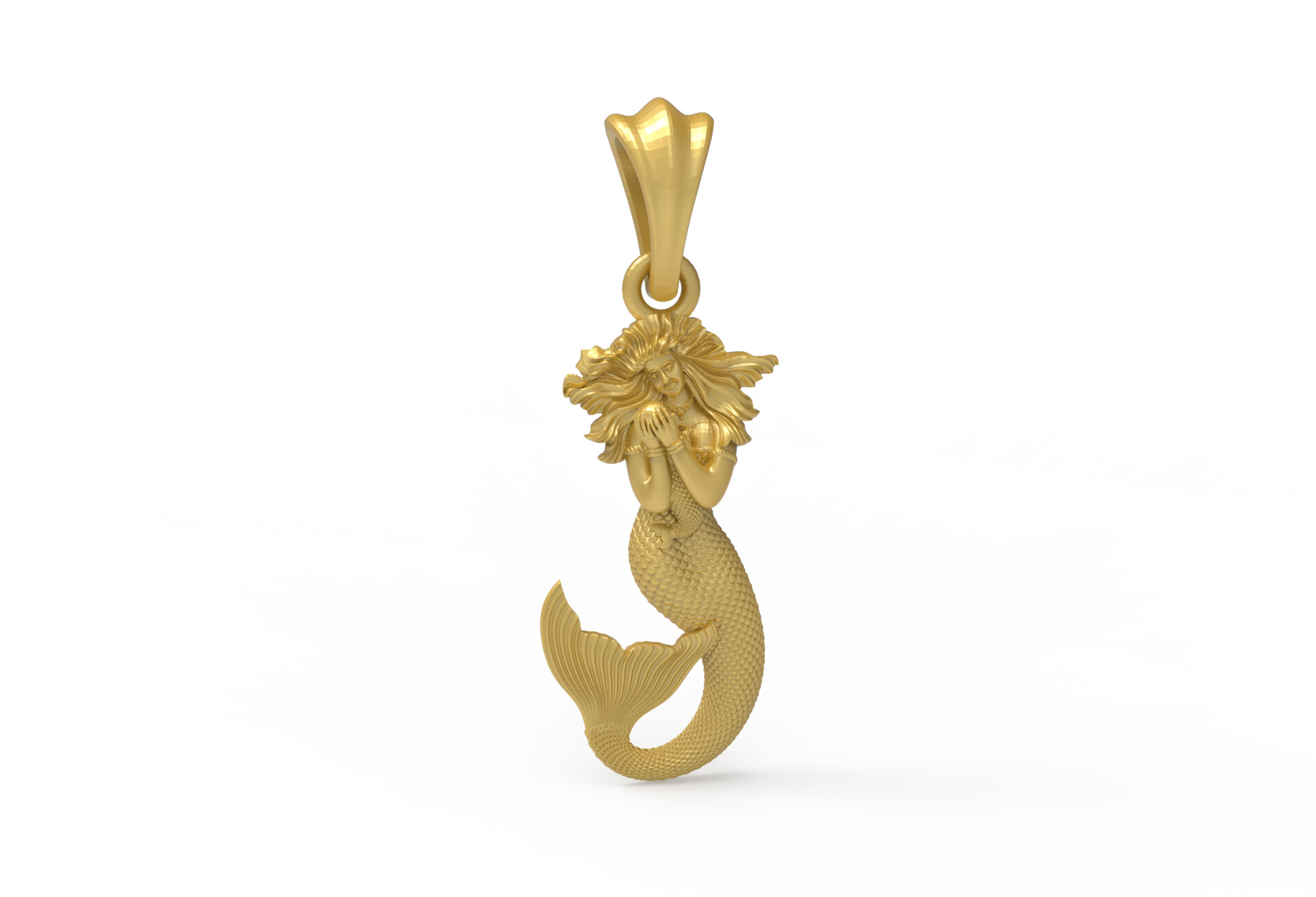 ArtStation - mermaid pendant | mermaid jewelry file | mermaid 3D stl ...