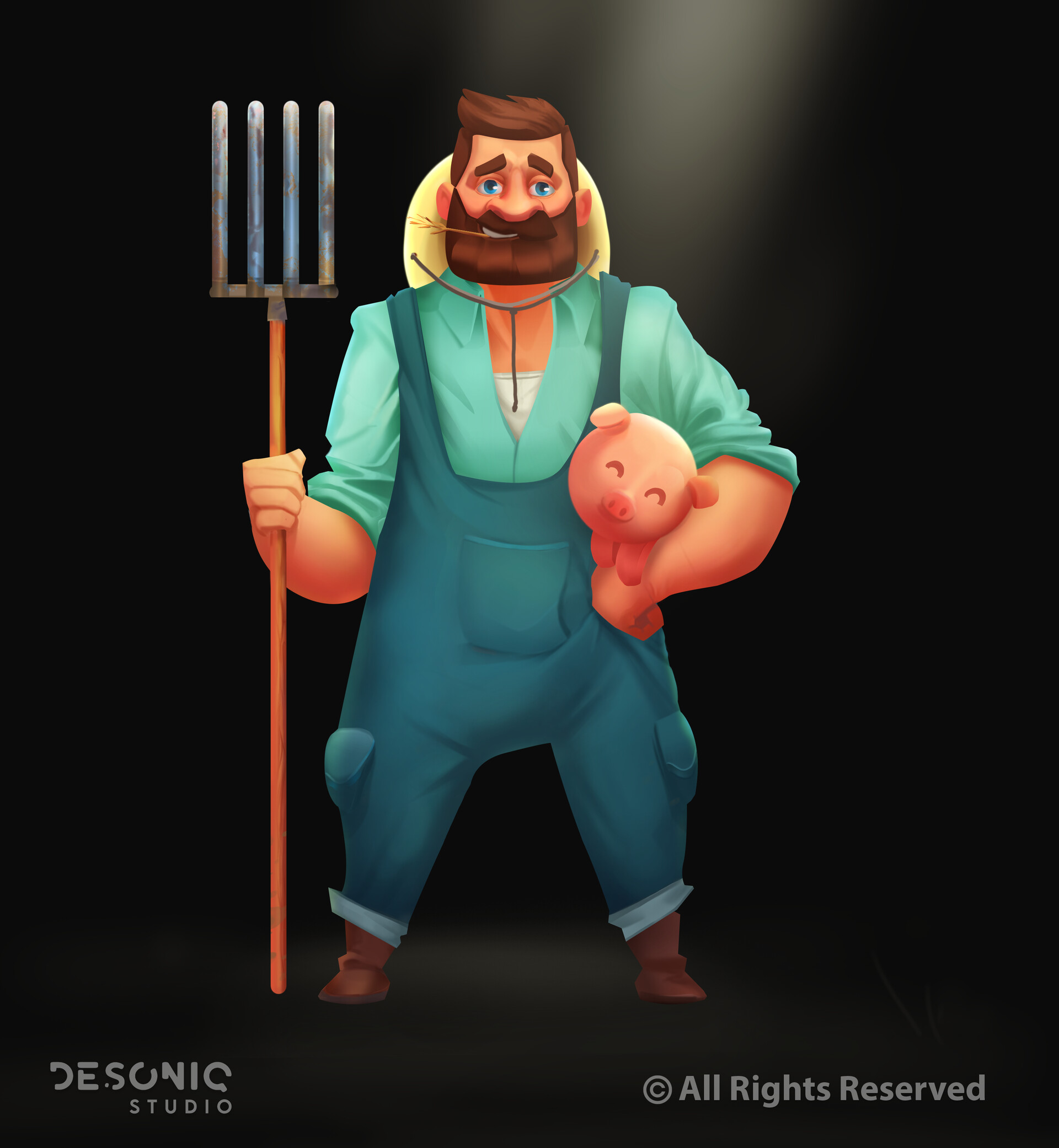 ArtStation - Farmer Guy